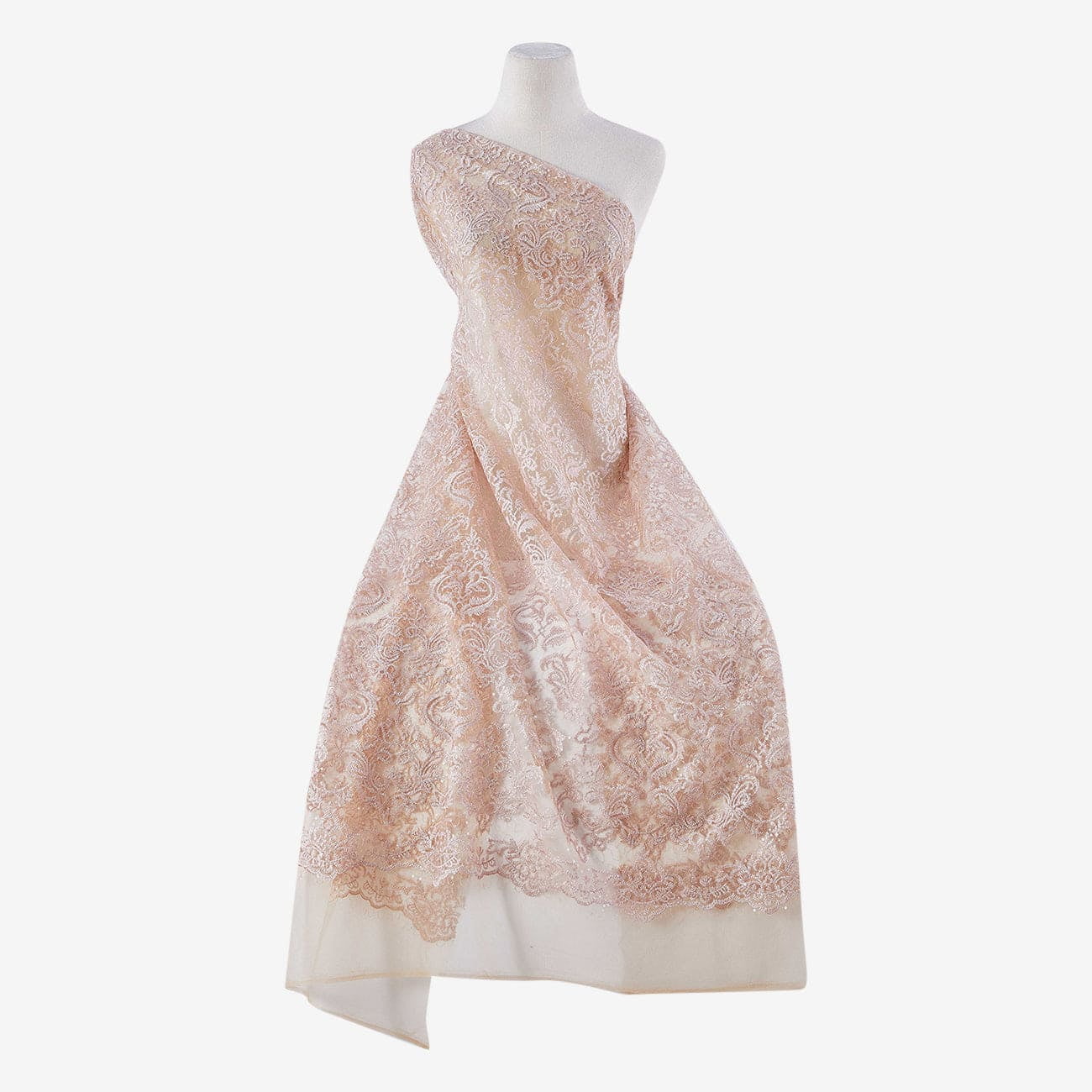 Zelouf Lori Victorian Sequin Emb Mesh , Sewing, DIY, Crafts Fabric by ...