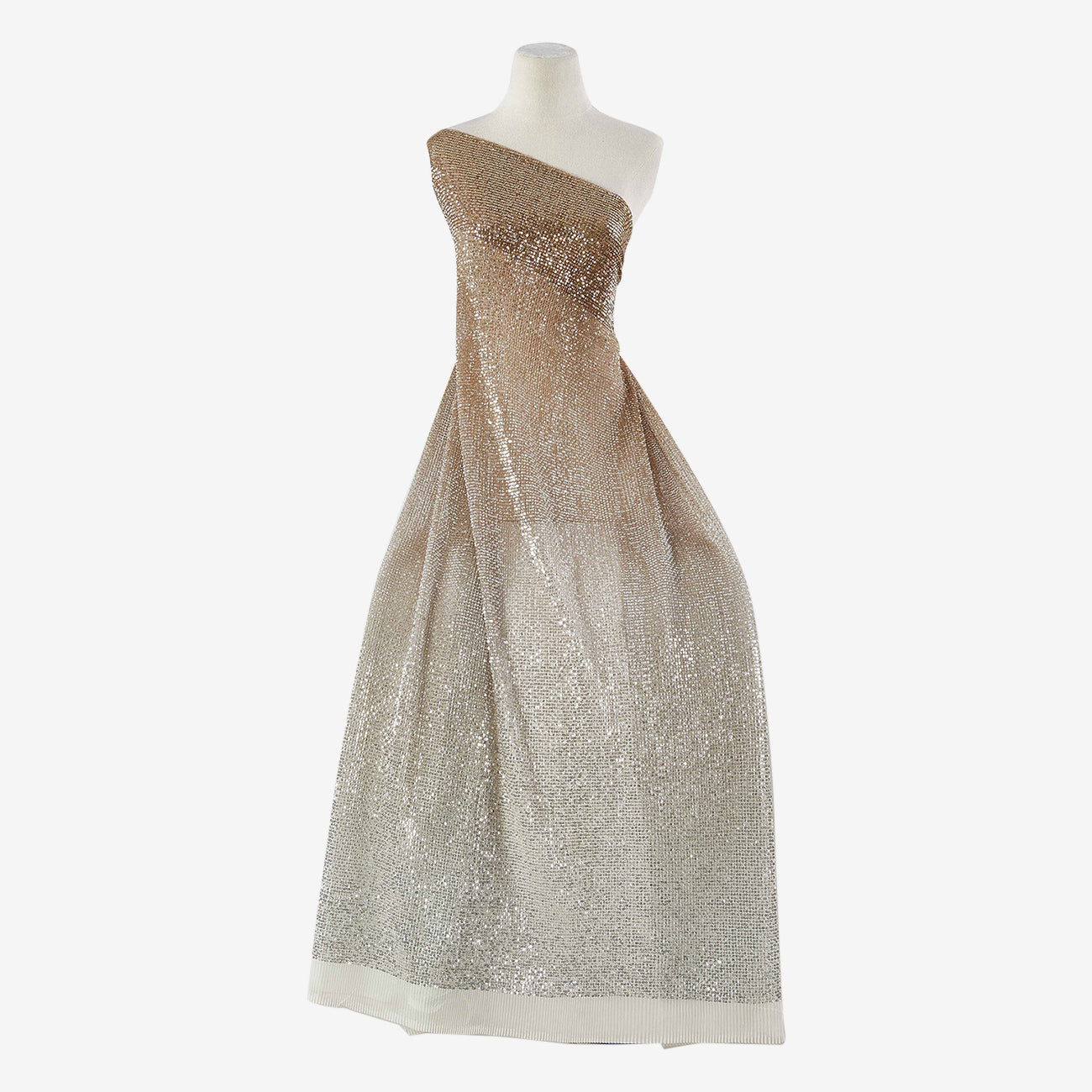 Zelouf Madison Ombre Pleated Sequin Mesh , Sewing, DIY, Crafts Fabric ...
