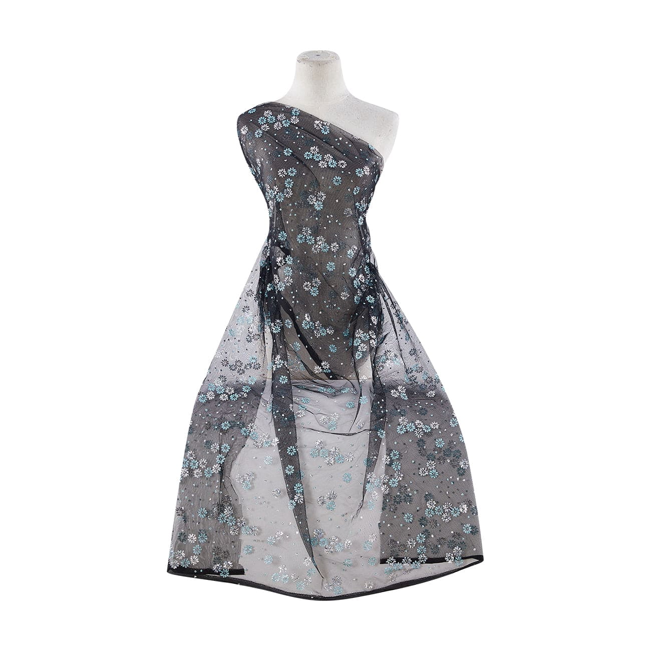 Zelouf Maine Glitter Flowers & Dots On Mesh , Sewing, DIY, Crafts ...