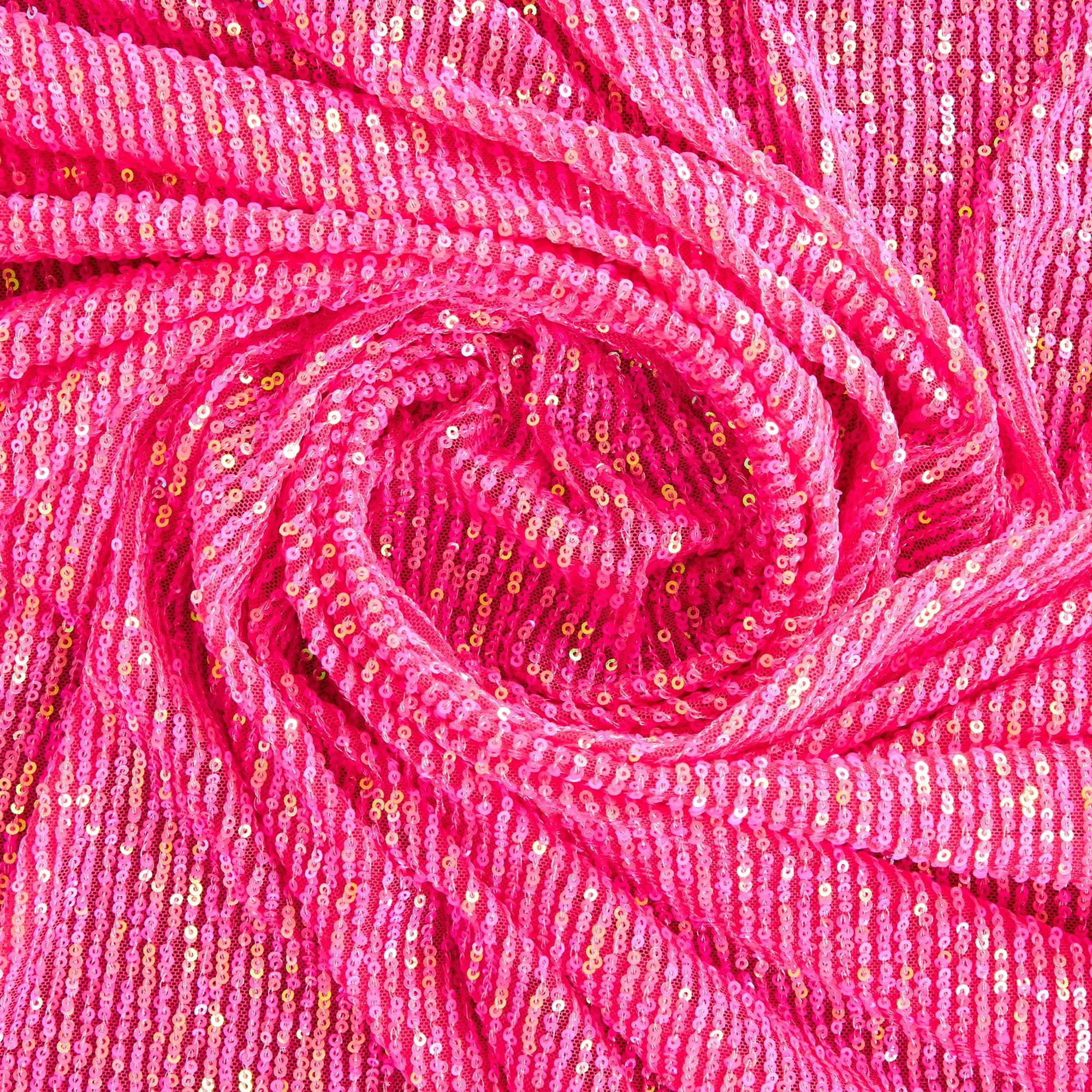 Zelouf Matte Ariel Line Sequin Mesh , Sewing, DIY, Crafts Fabric by the ...