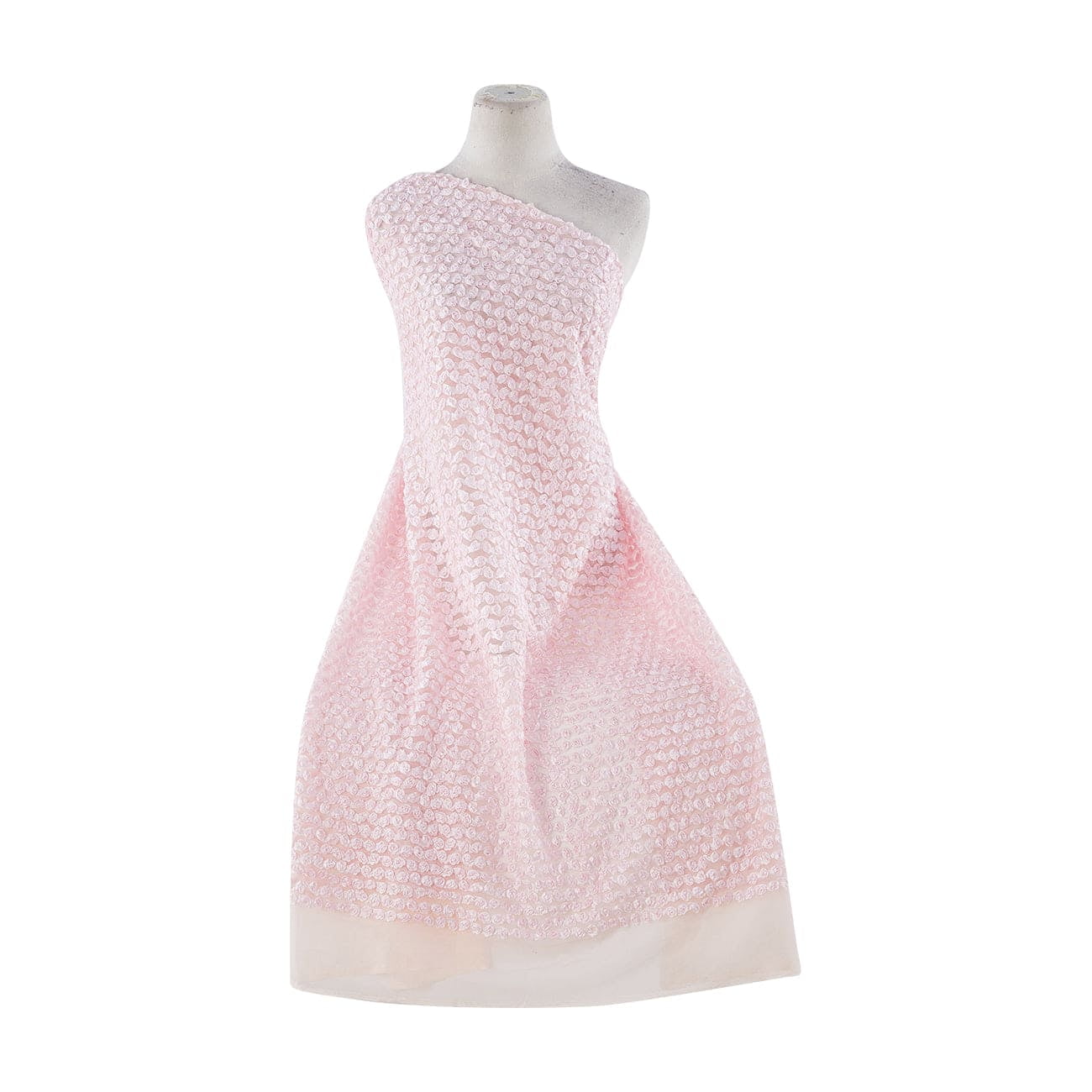 Zelouf Mini Roses Sutash On Tulle , Sewing, DIY, Crafts Fabric by the ...