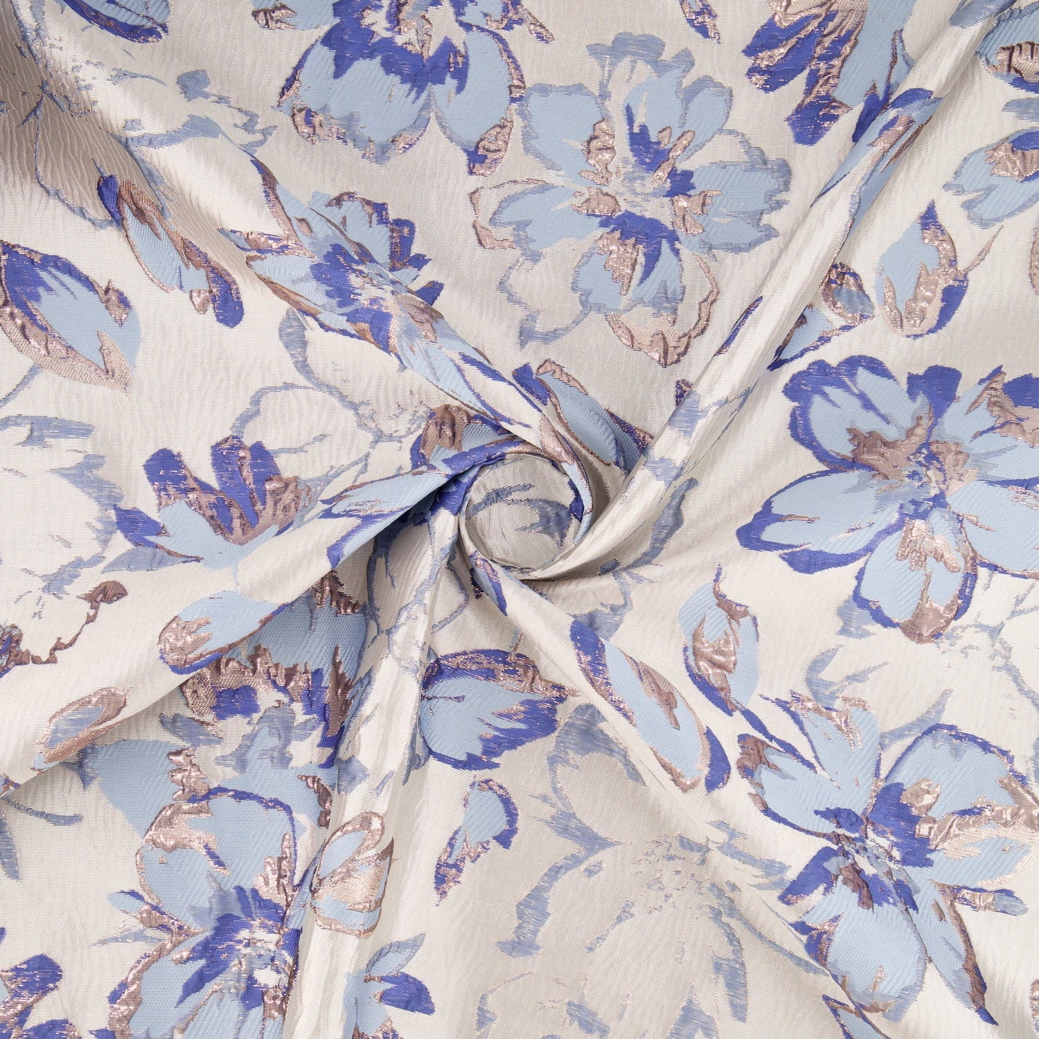 Zelouf Misa Metallic Floral Jacquard , Sewing, DIY, Crafts Fabric by ...