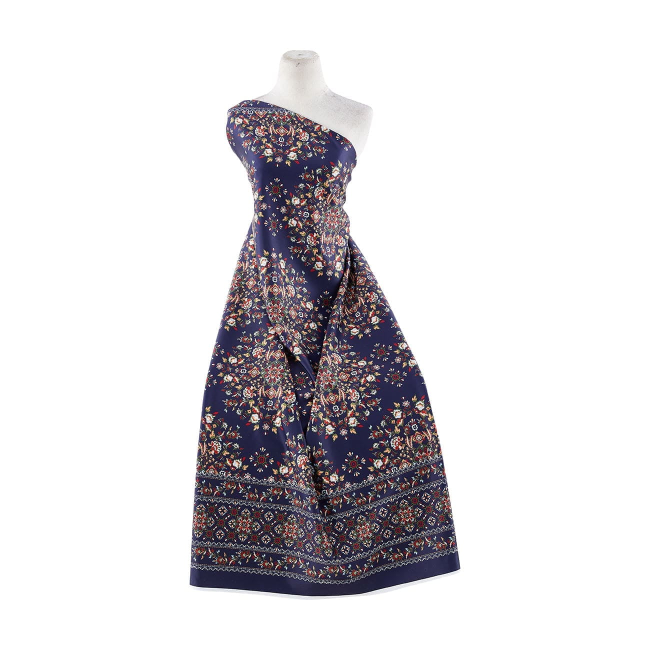 Zelouf Mitchell Folk Double Border On Scuba Knit [Digi] , Sewing, DIY ...