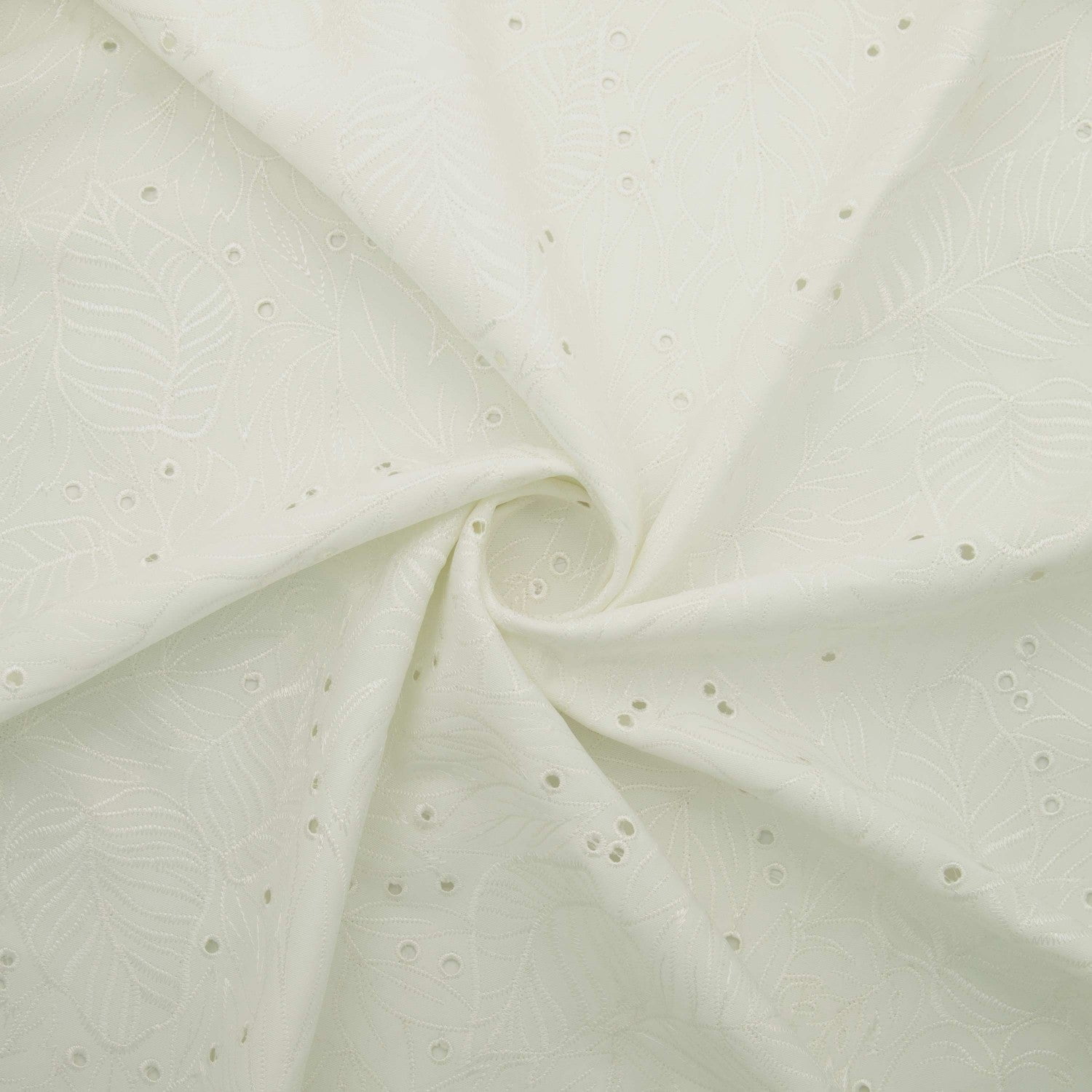 Zelouf Monstera Leaf Eyelets On Scuba , Sewing, DIY, Crafts Fabric by ...