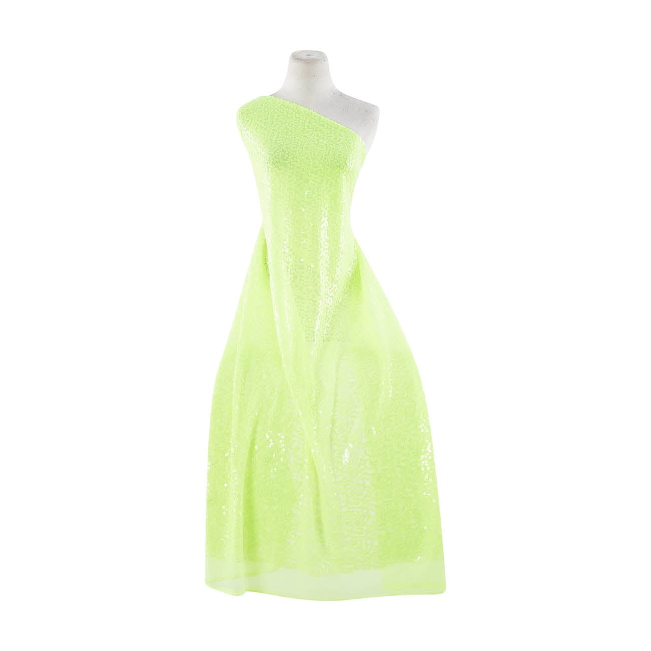 Zelouf Neon Flower Sequins On Tulle , Sewing, DIY, Crafts Fabric by the ...