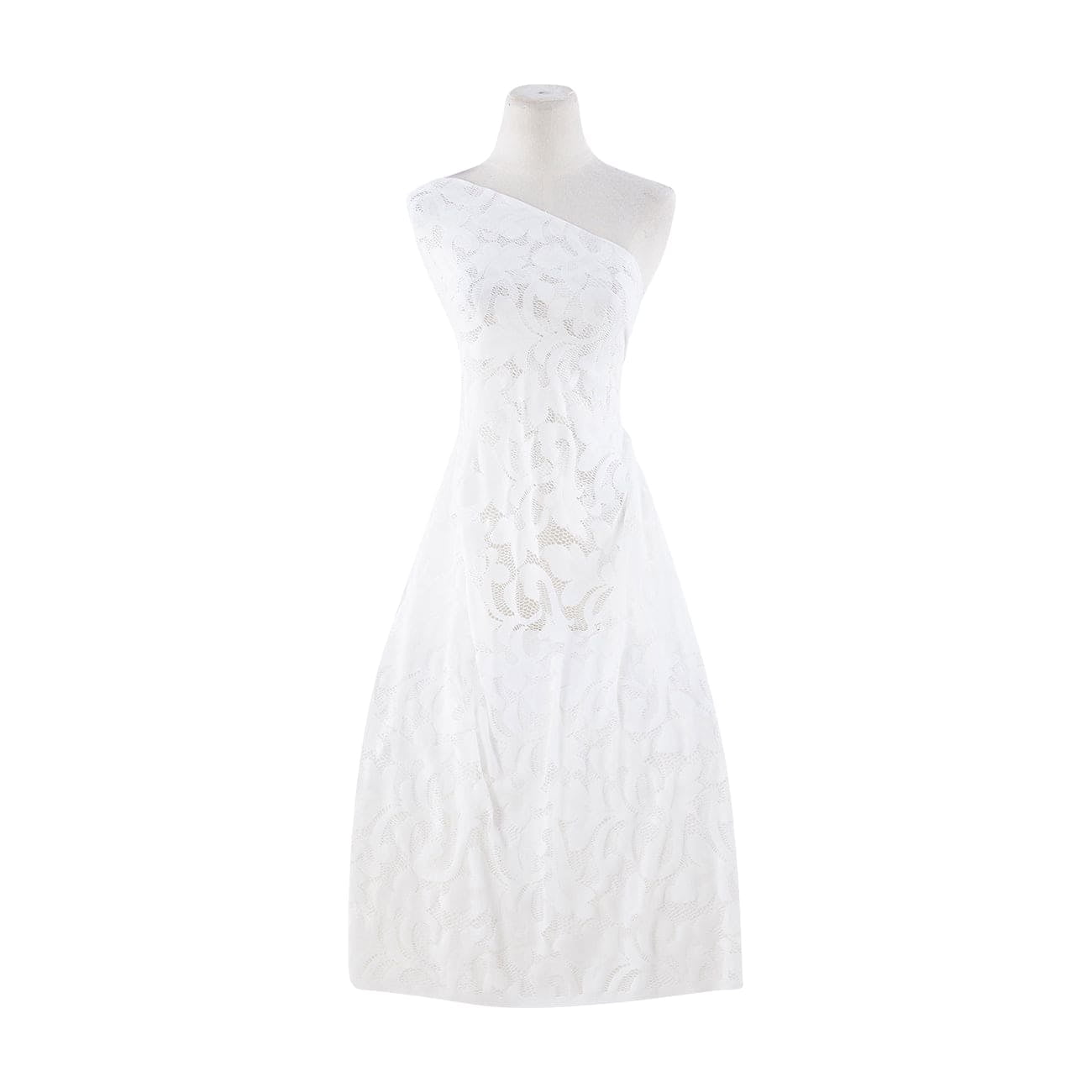 Zelouf Nina Netted Lace , Sewing, DIY, Crafts Fabric by the Yard, White ...