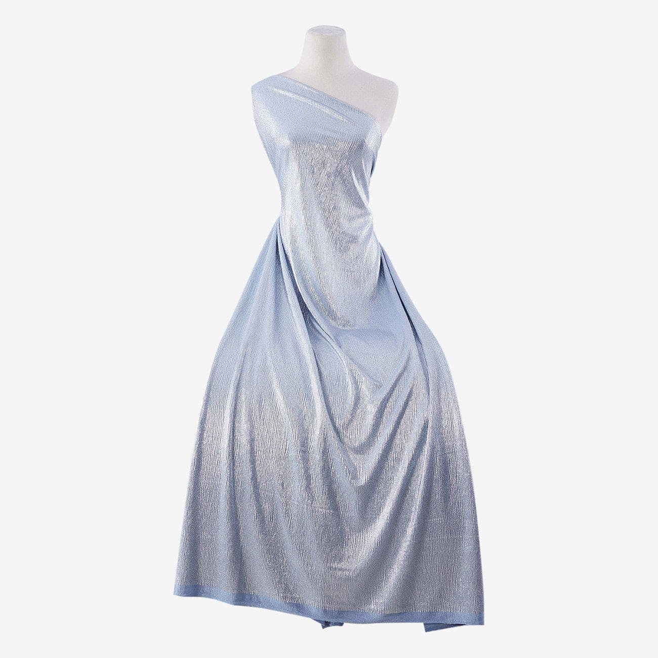 Zelouf Parker Crinkled Foil Knit , Sewing, DIY, Crafts Fabric by the ...