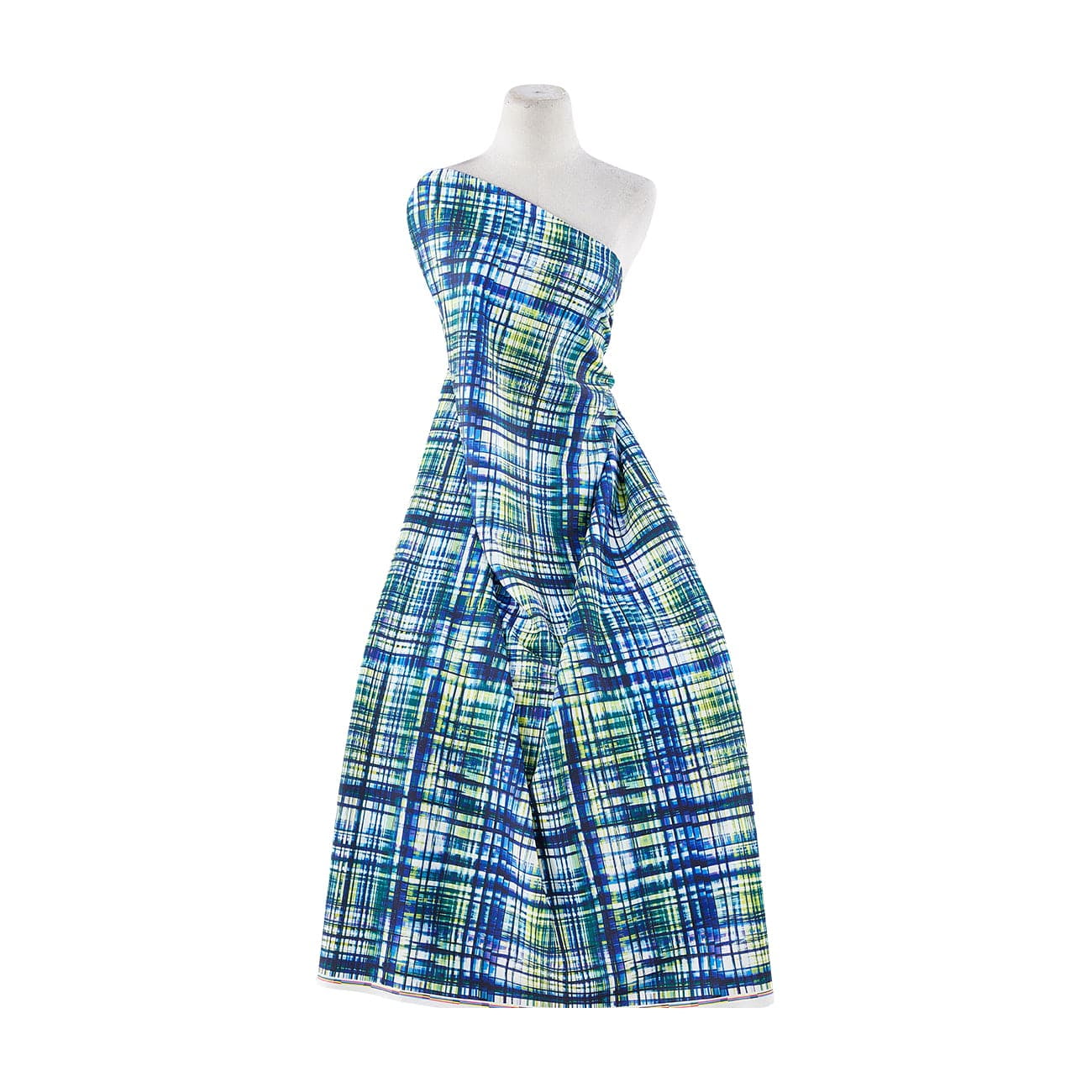 Zelouf Plaid Grid On Scuba , Sewing, DIY, Crafts Fabric by the Yard ...