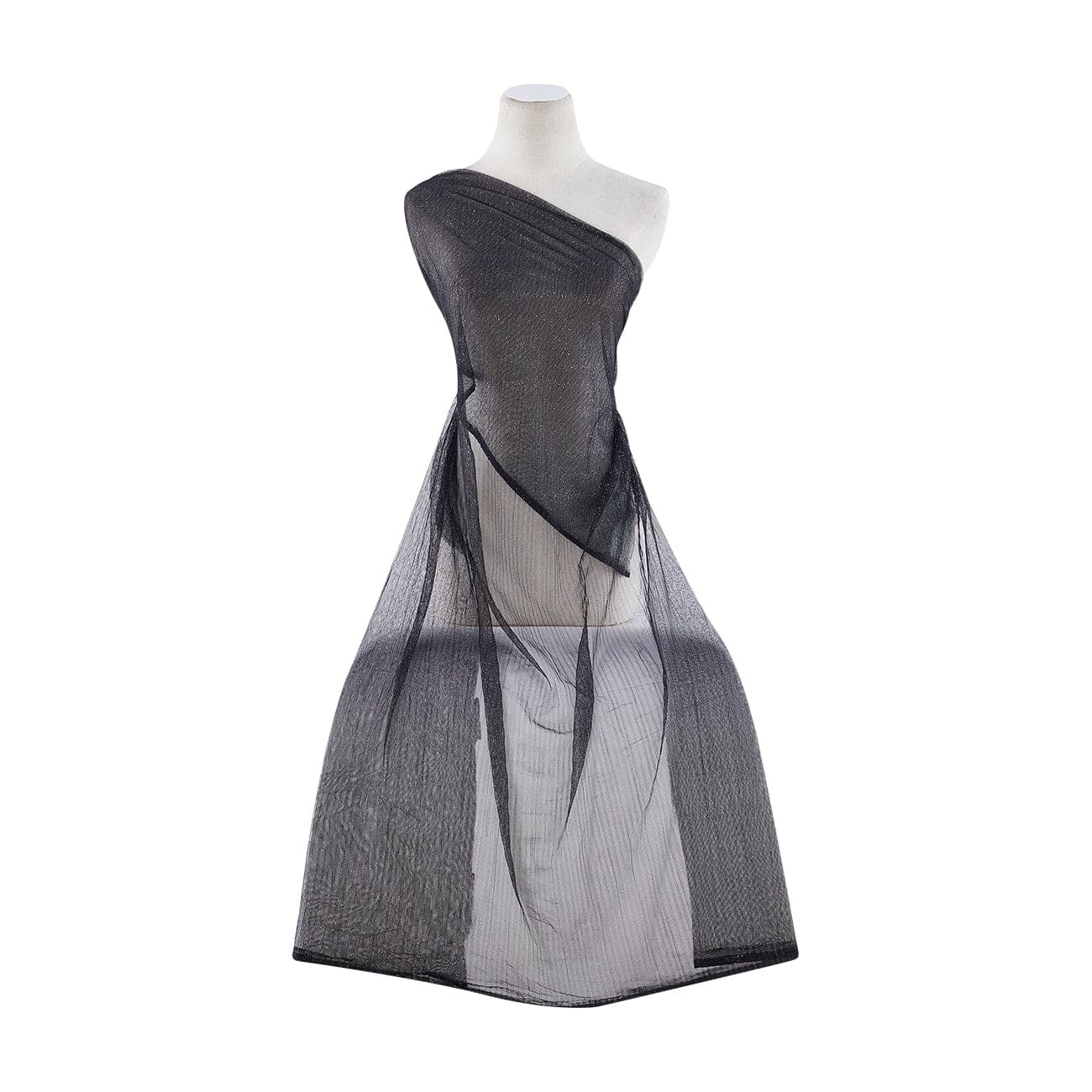 Zelouf Pleated Tulle With Slant Glitter , Sewing, DIY, Crafts Fabric by ...