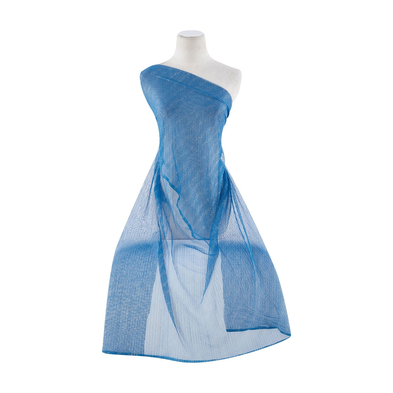 Zelouf Pleated Tulle With Slant Glitter , Sewing, DIY, Crafts Fabric by ...