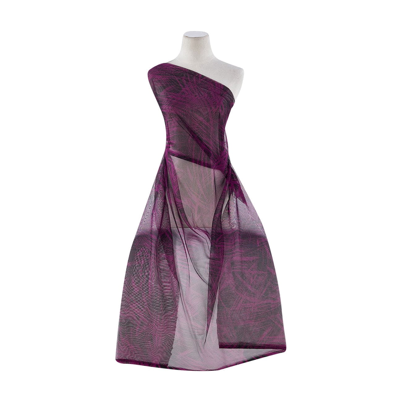 Zelouf Prickly Straw Print W/allover Roller Gltr On Tulle , Sewing, DIY ...