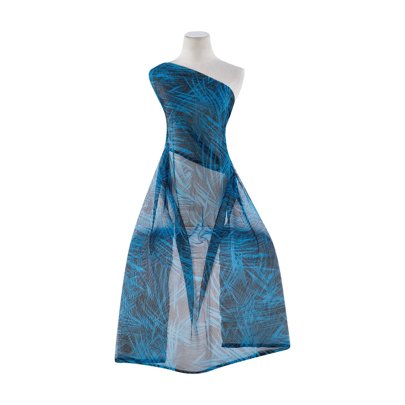 Zelouf Prickly Straw Print W/allover Roller Gltr On Tulle , Sewing, DIY ...