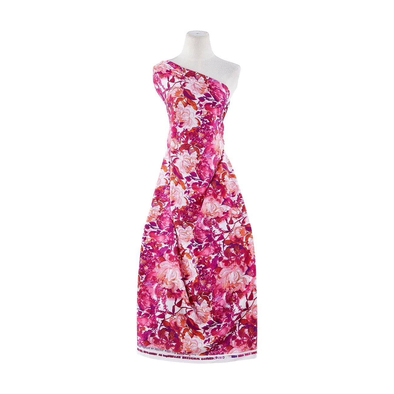 Zelouf Print On Cdc , Sewing, DIY, Crafts Fabric by the Yard, 136 Wht ...