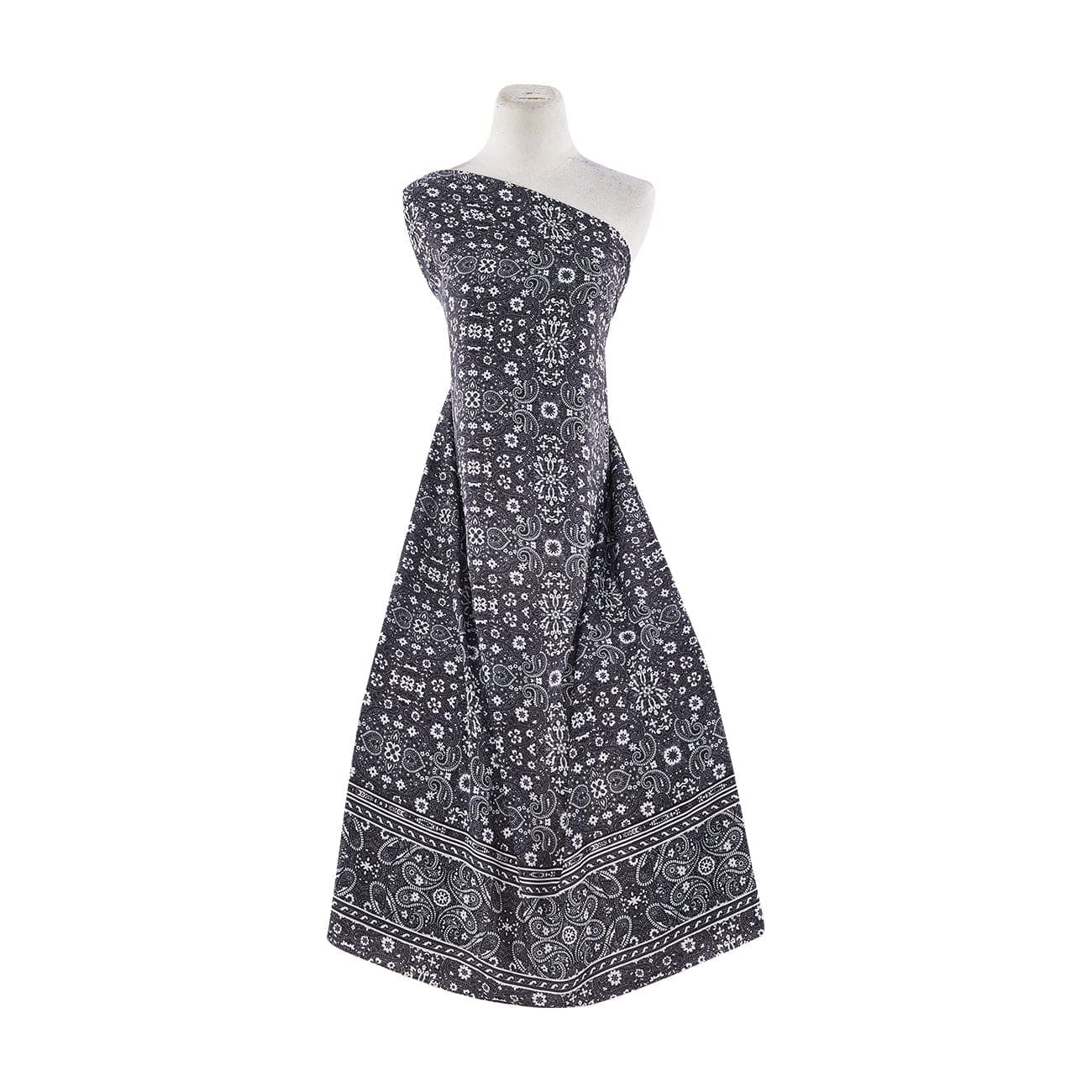 Zelouf Prudence Paisley On Wool Dobby , Sewing, DIY, Crafts Fabric by ...