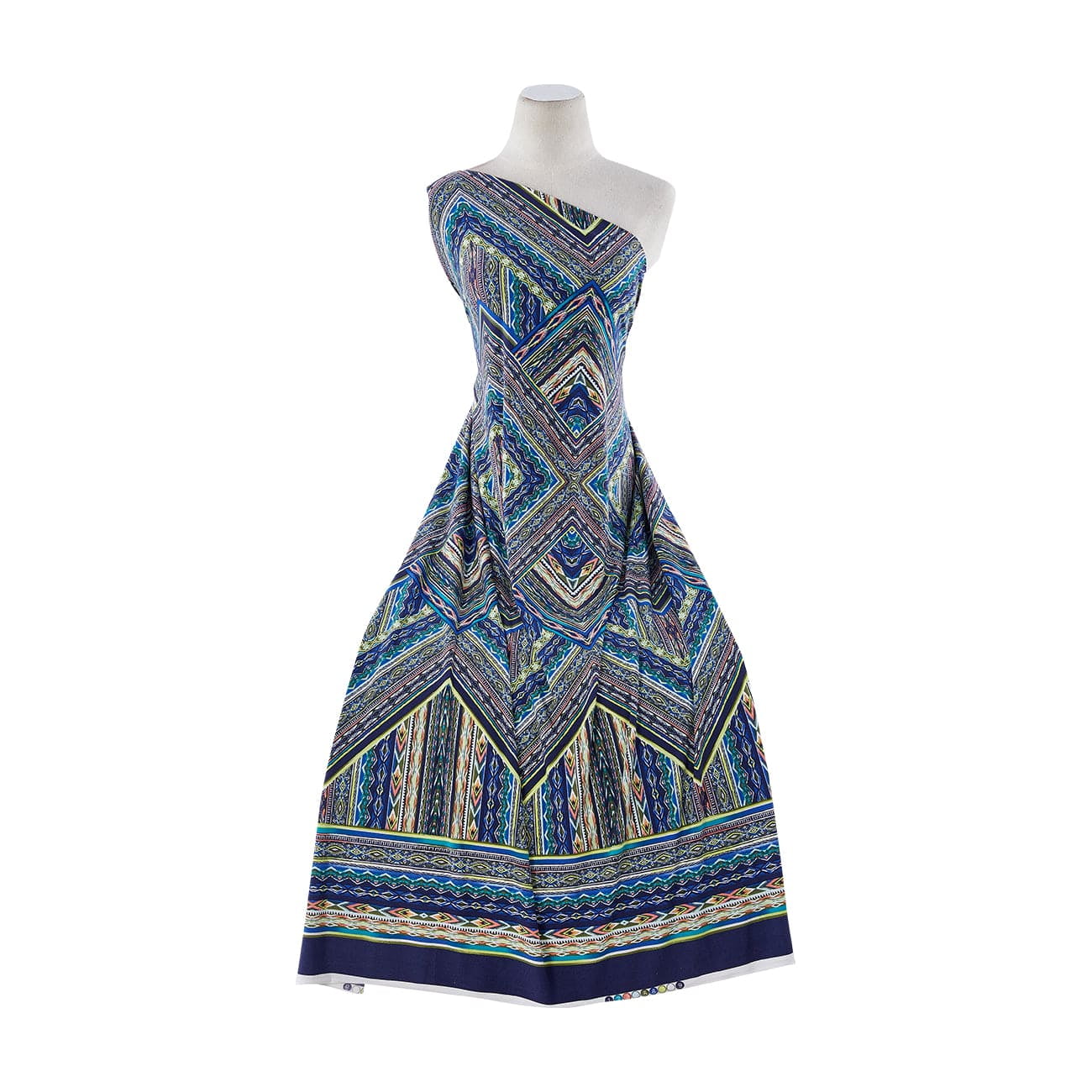 Zelouf Psychadelic Aztec Placement On Ity , Sewing, DIY, Crafts Fabric ...