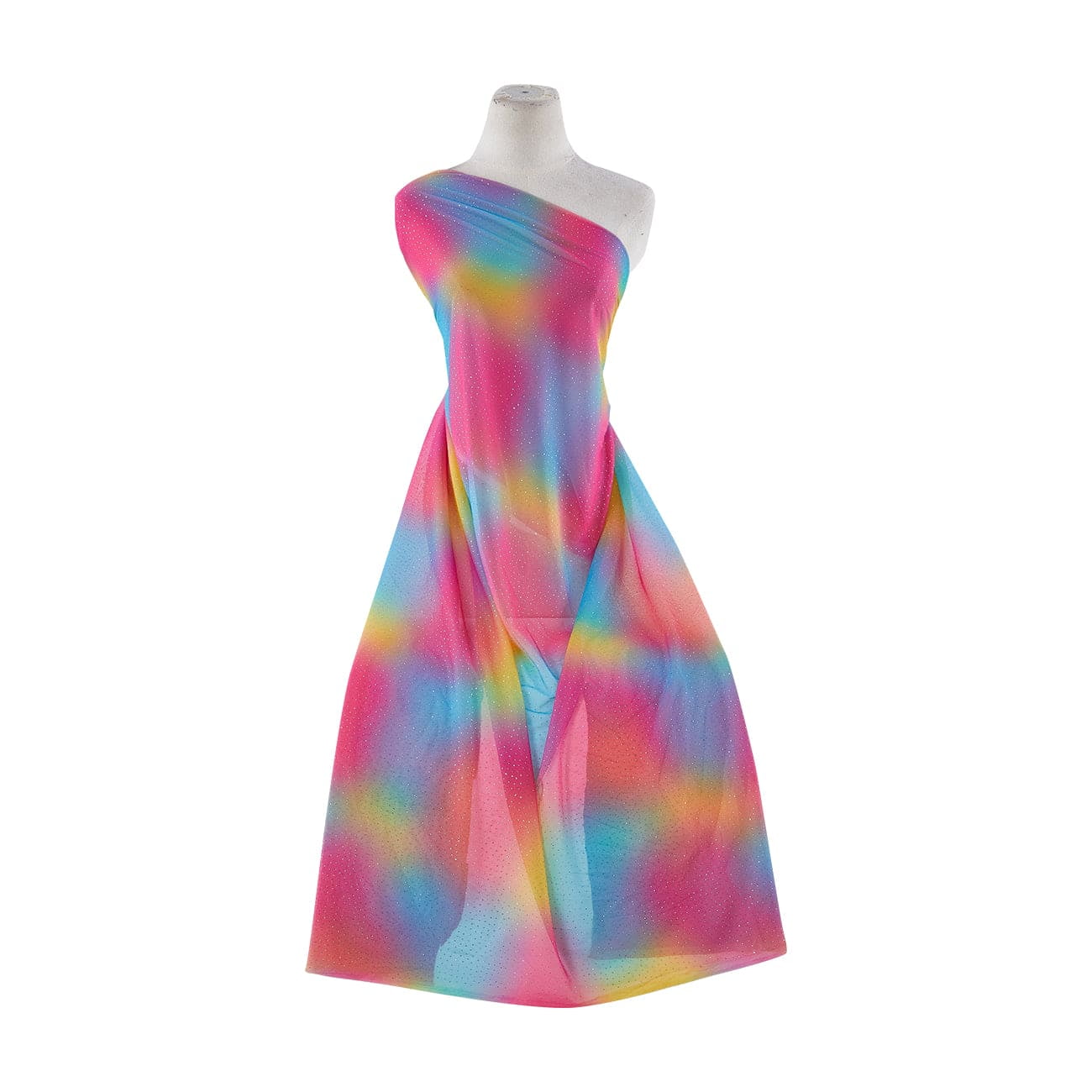 Zelouf Rainbow Color Print With Glitter On Mjc , Sewing, DIY, Crafts ...