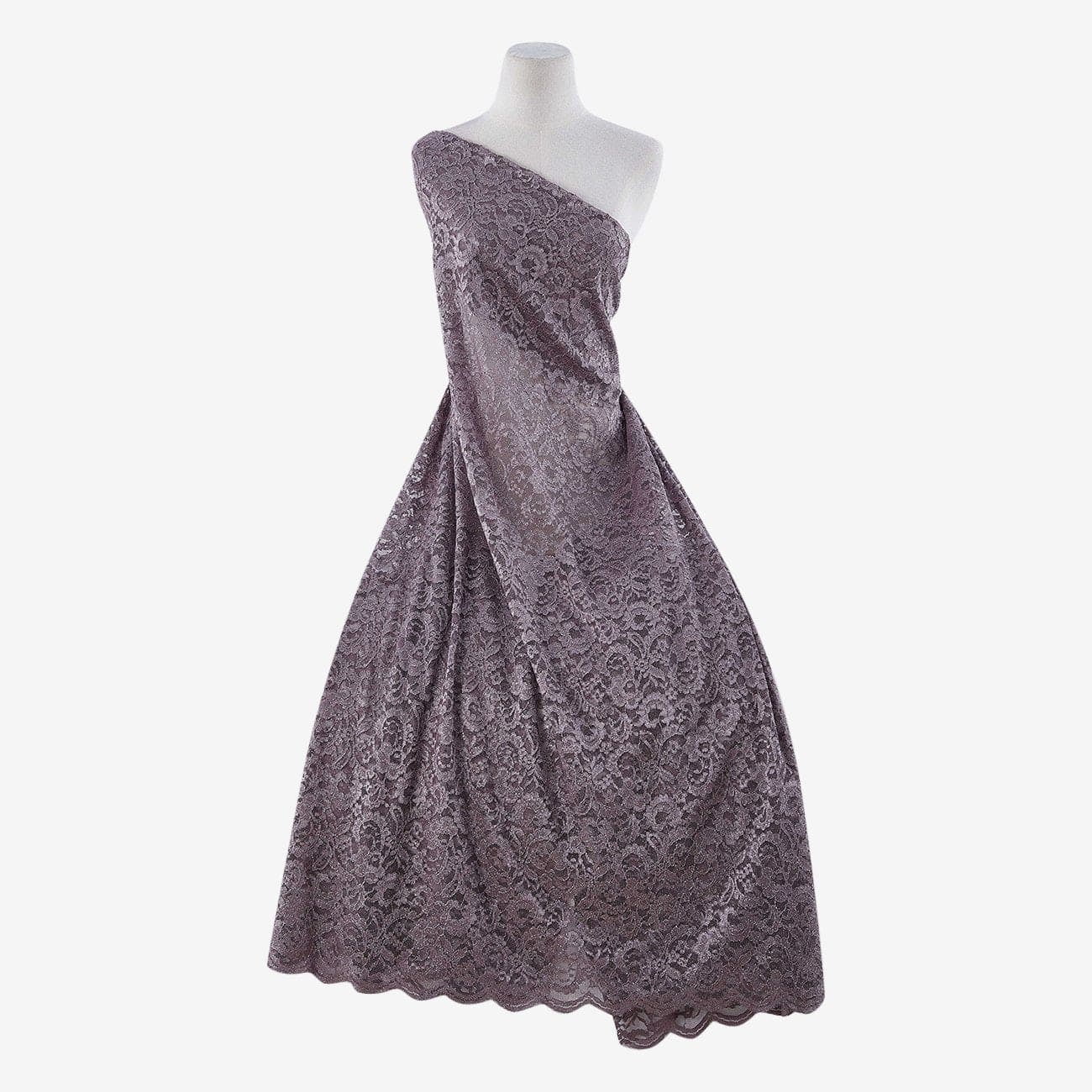 Zelouf Ravie Lace W/glitter & Scallop , Sewing, DIY, Crafts Fabric by ...