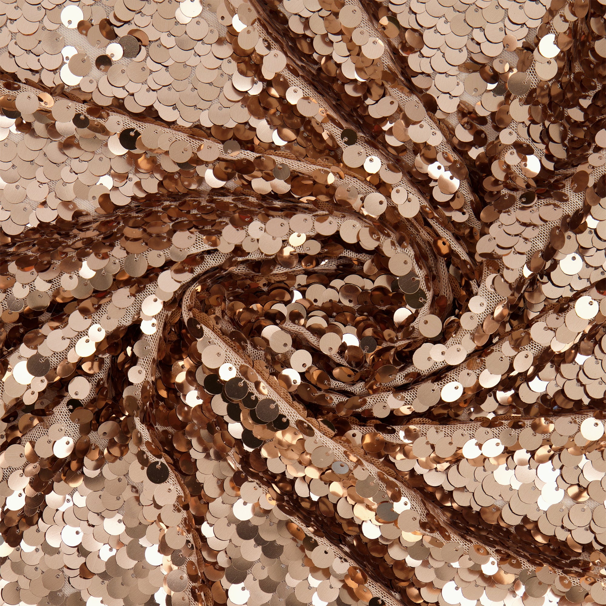 Zelouf Reese Pailette On Stretch Mesh , Sewing, DIY, Crafts Fabric by ...