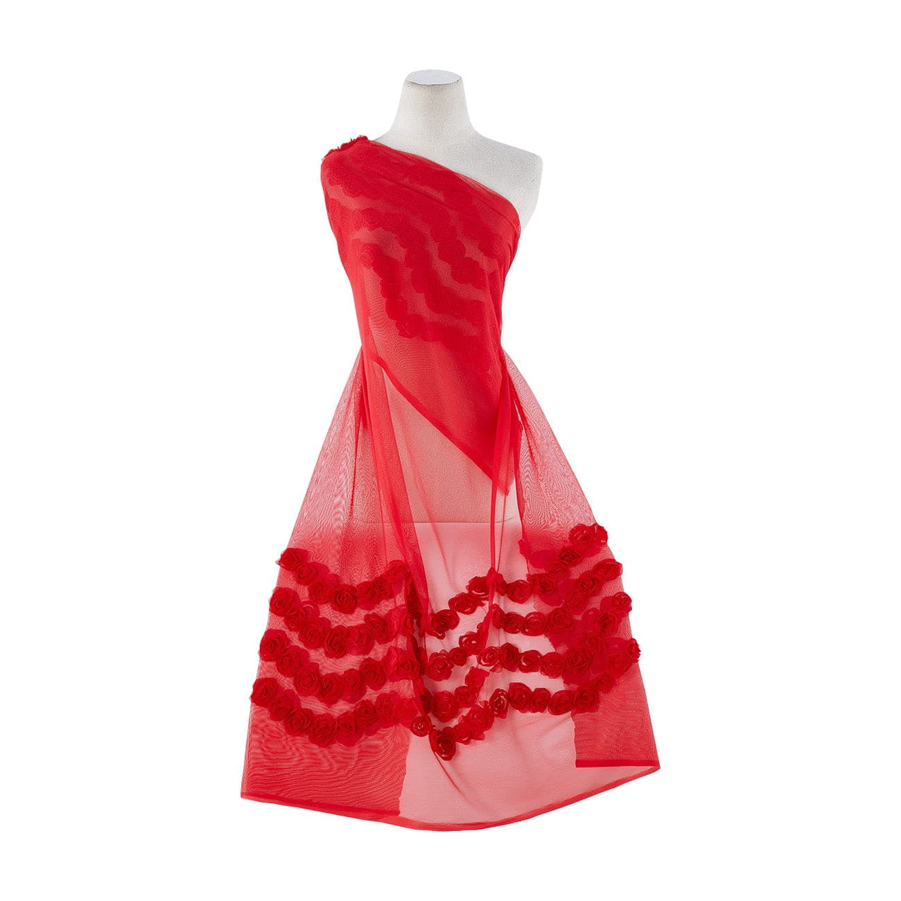 Zelouf Rose And Wave Sutash Double Border On Tulle , Sewing, DIY ...