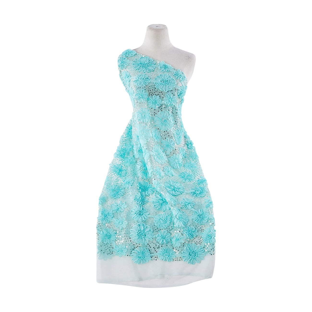 Zelouf Rose Sutash All Over Emb W/scatter Seq On Tulle , Sewing, DIY ...