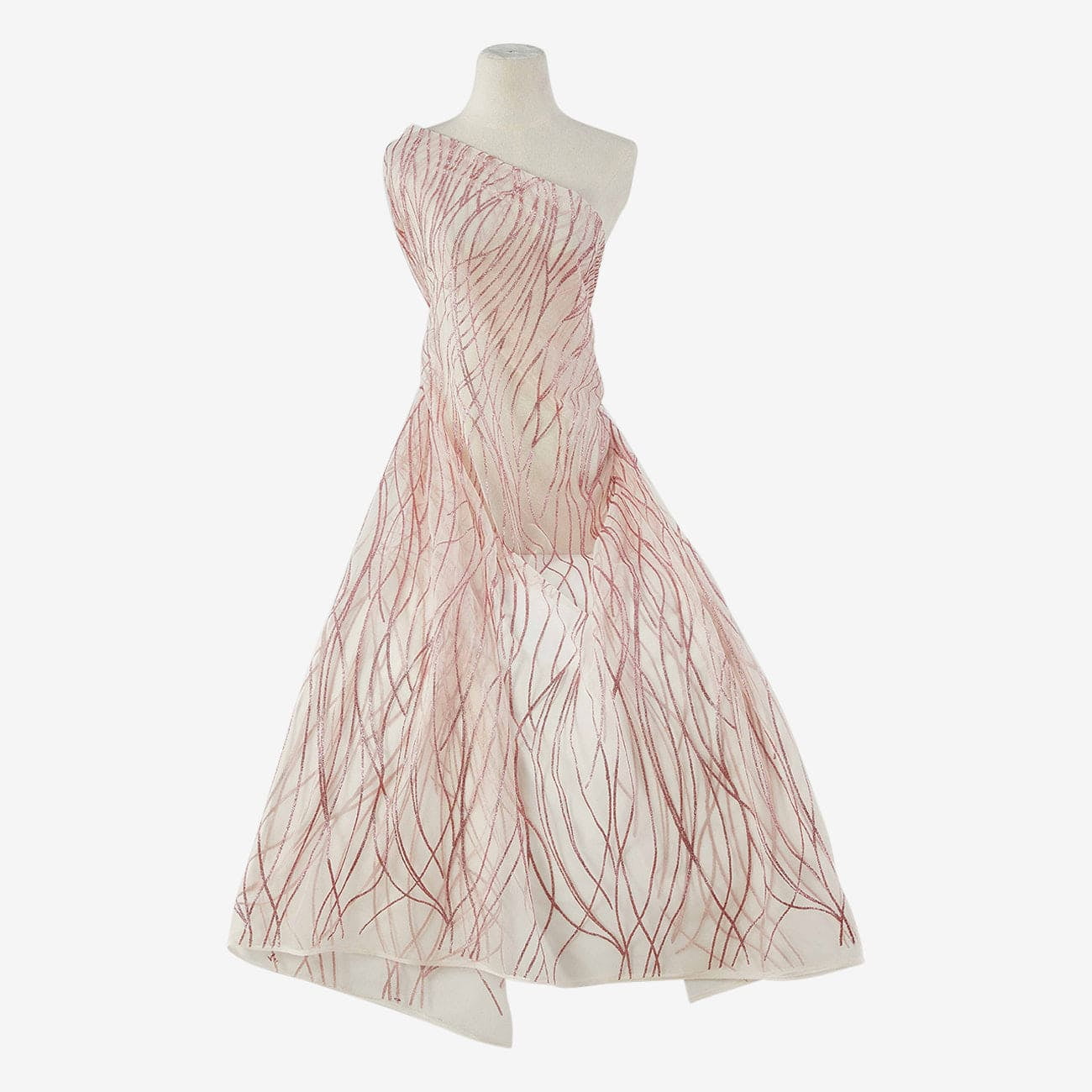 Zelouf Sashelle Abstract Glitter Mesh , Sewing, DIY, Crafts Fabric by ...