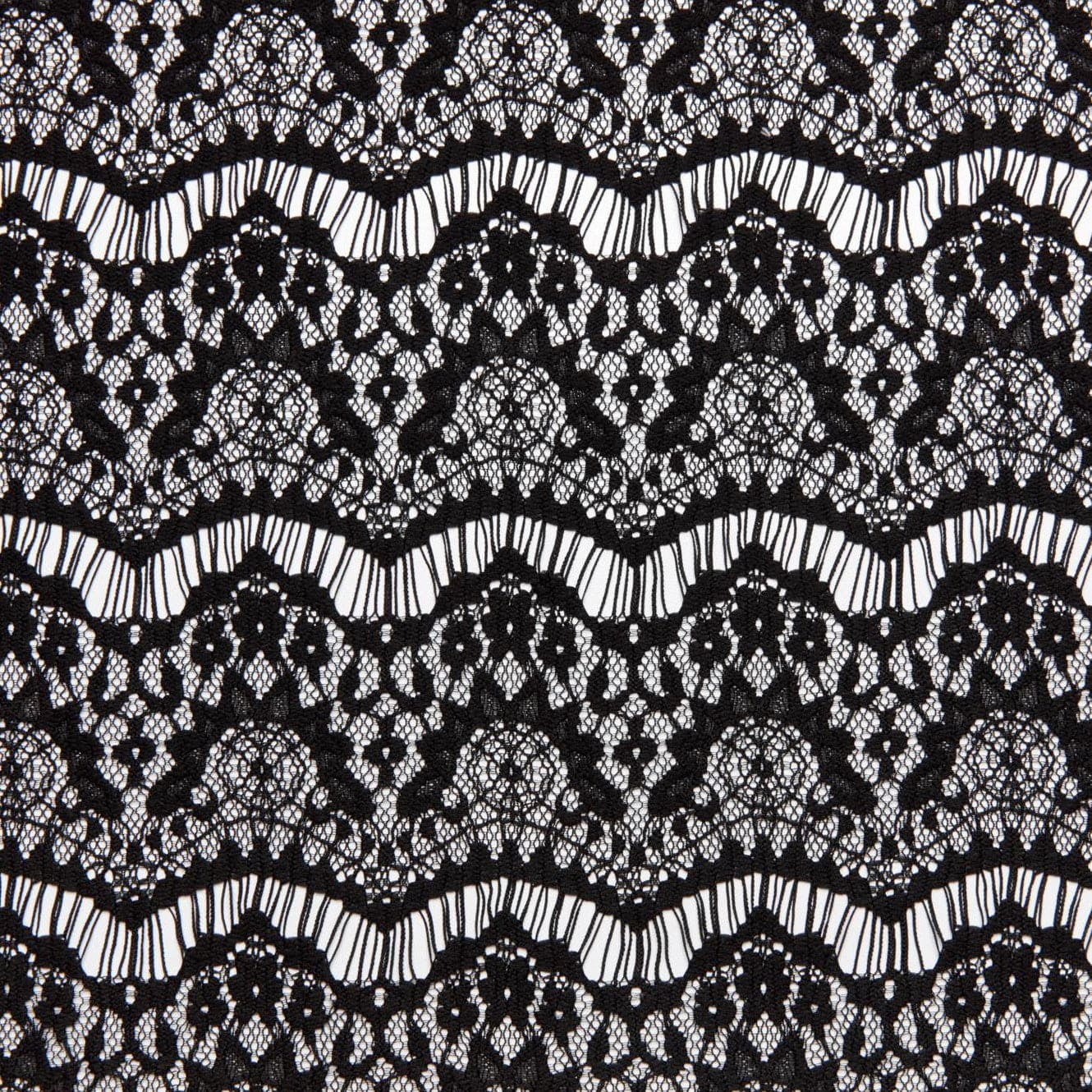 Zelouf Scallop Banded Lace , Sewing, DIY, Crafts Fabric by the Yard ...