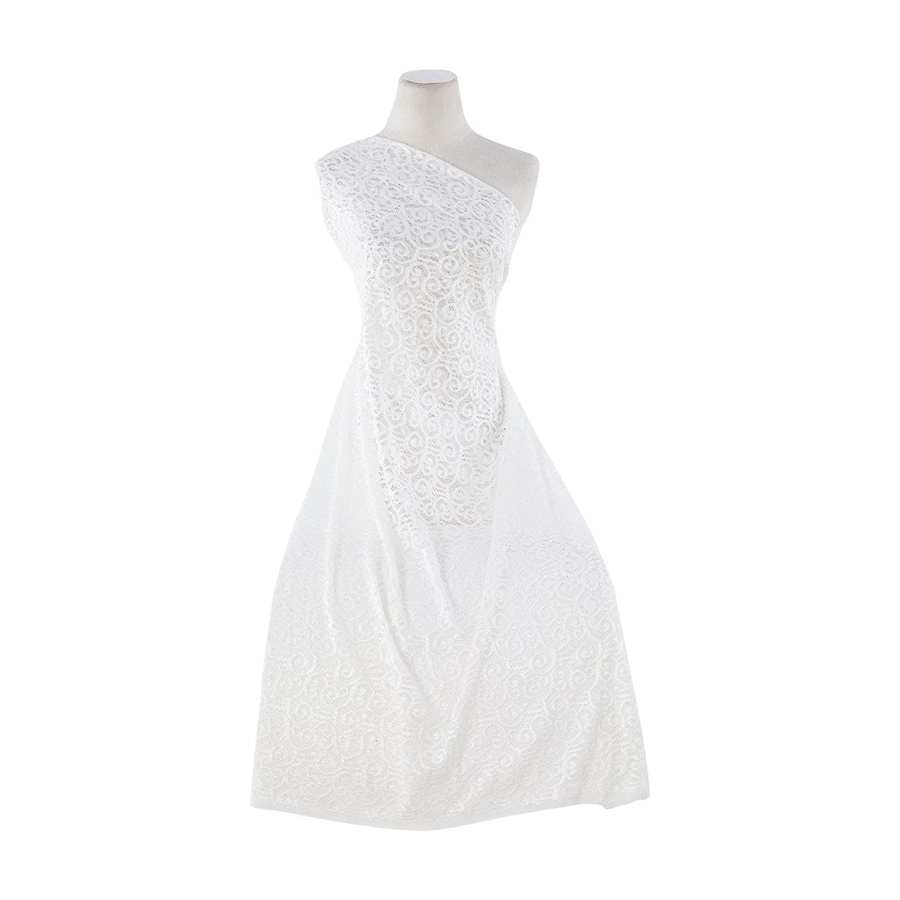 Zelouf Scroll Lace W/ Trans , Sewing, DIY, Crafts Fabric by the Yard ...