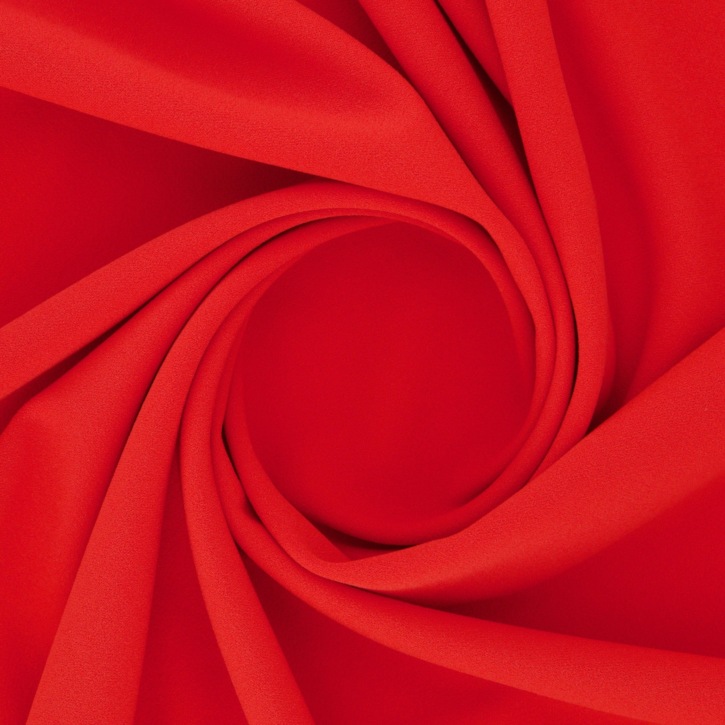 Zelouf Scuba Crepe , Sewing, DIY, Crafts Fabric by the Yard, Lush Flame ...