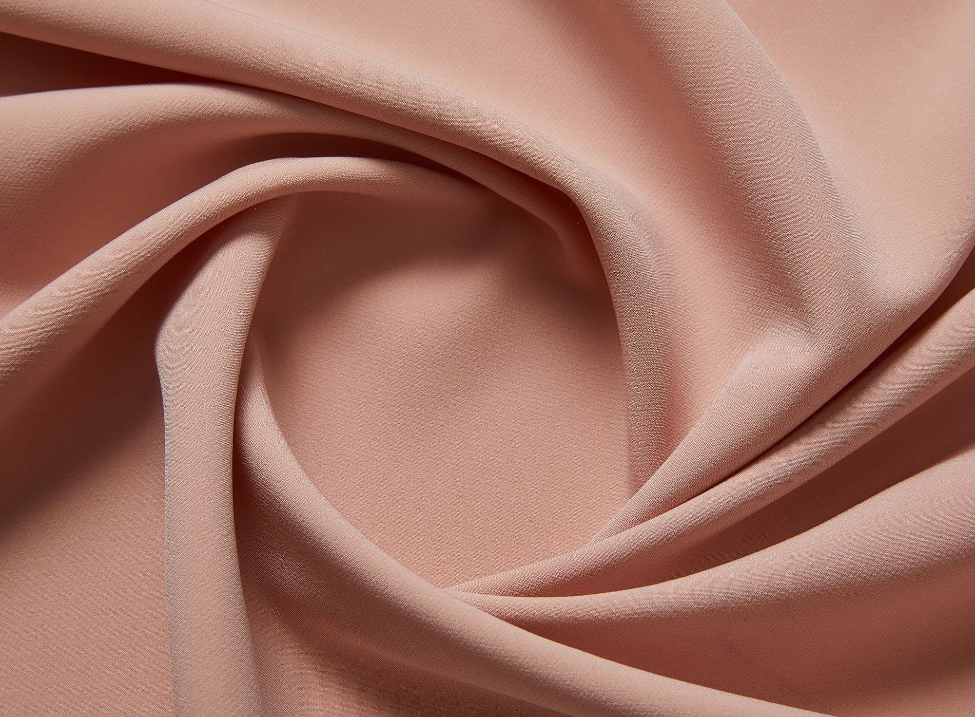 Zelouf Seth Double Face Contrast Color Crepe , Sewing, DIY, Crafts Fabric by the Yard, Amber ...