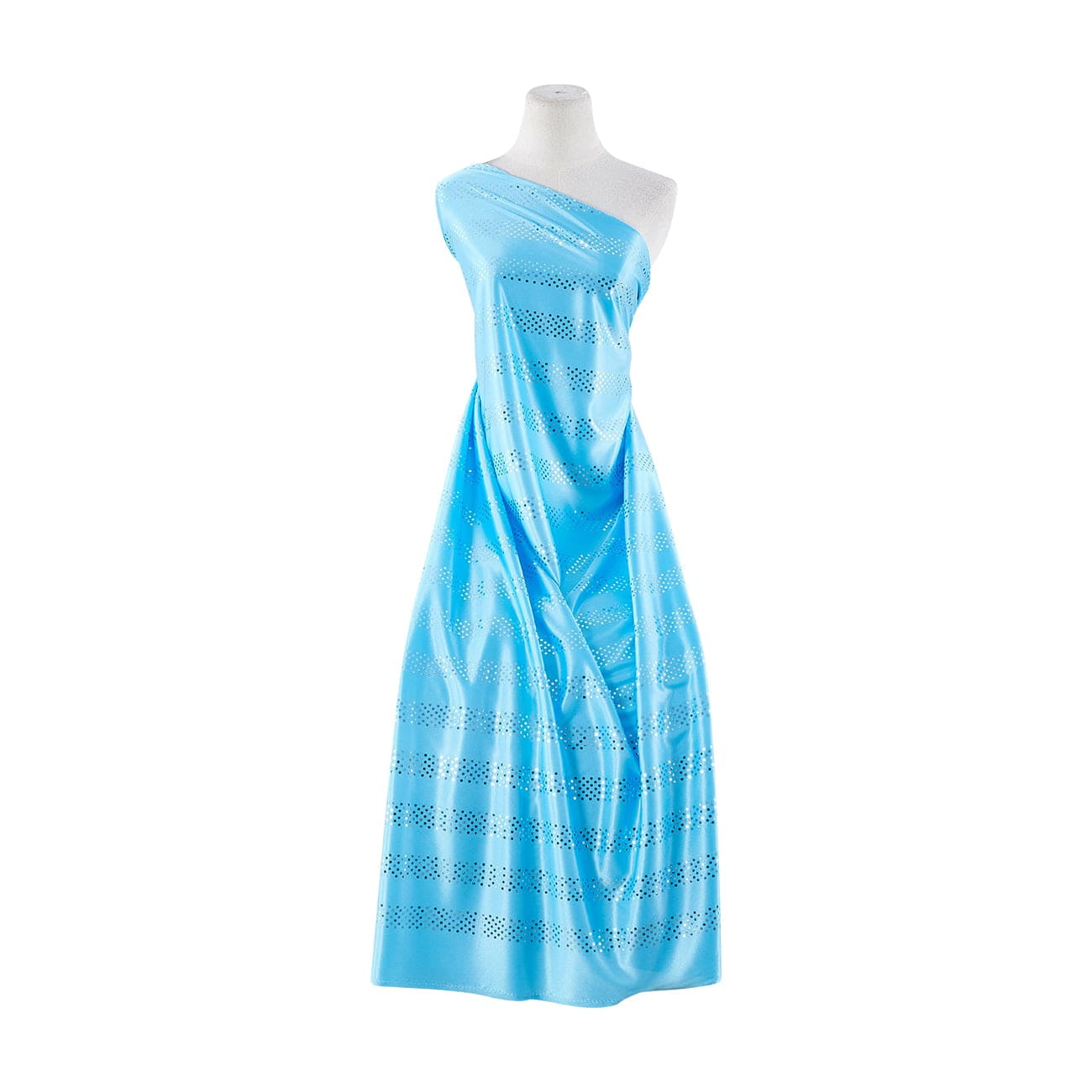 Zelouf Seven-Row Dot Trans On Silky Knit , Sewing, DIY, Crafts Fabric ...