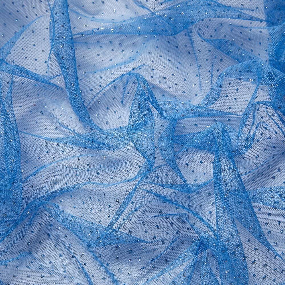 Zelouf Sheer Glitter Tulle , Sewing, DIY, Crafts Fabric by the Yard ...