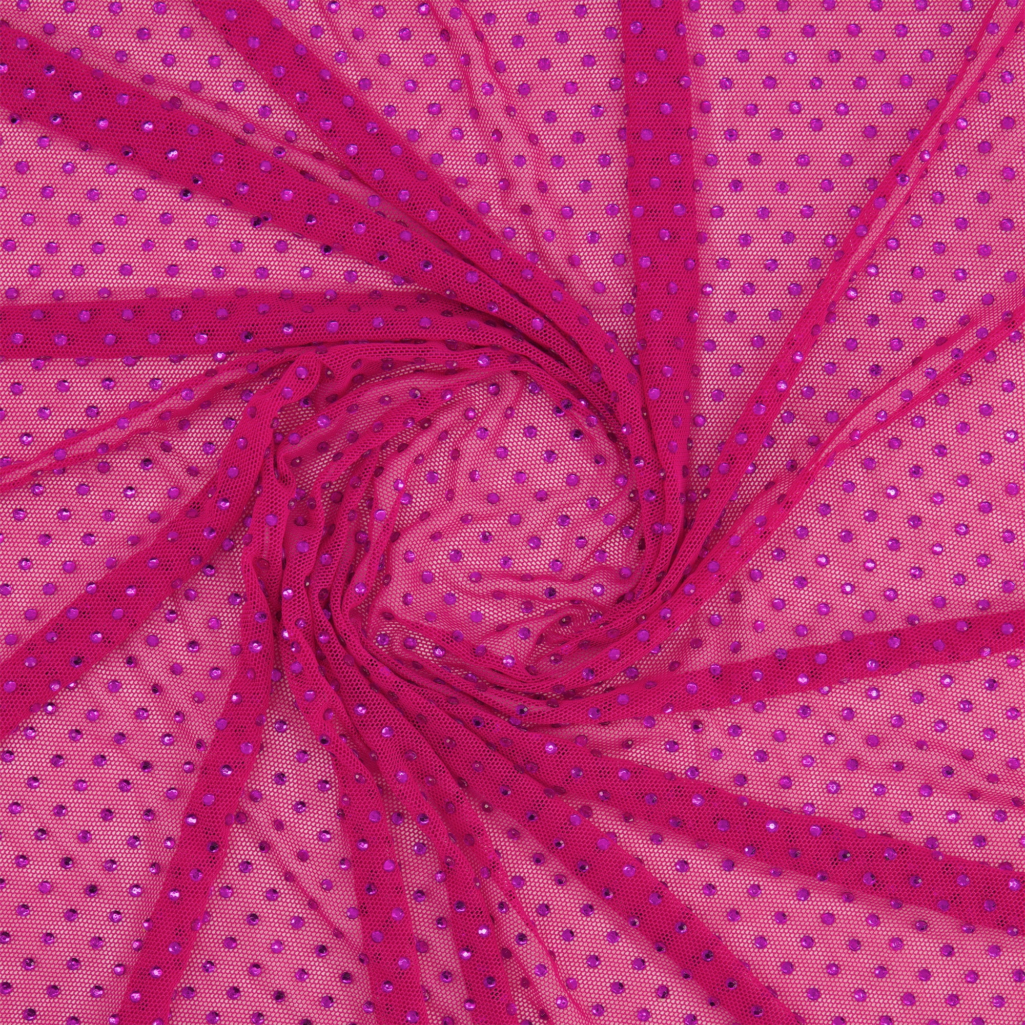 Zelouf Sienna Mesh Beads On Mesh , Sewing, DIY, Crafts Fabric by the ...