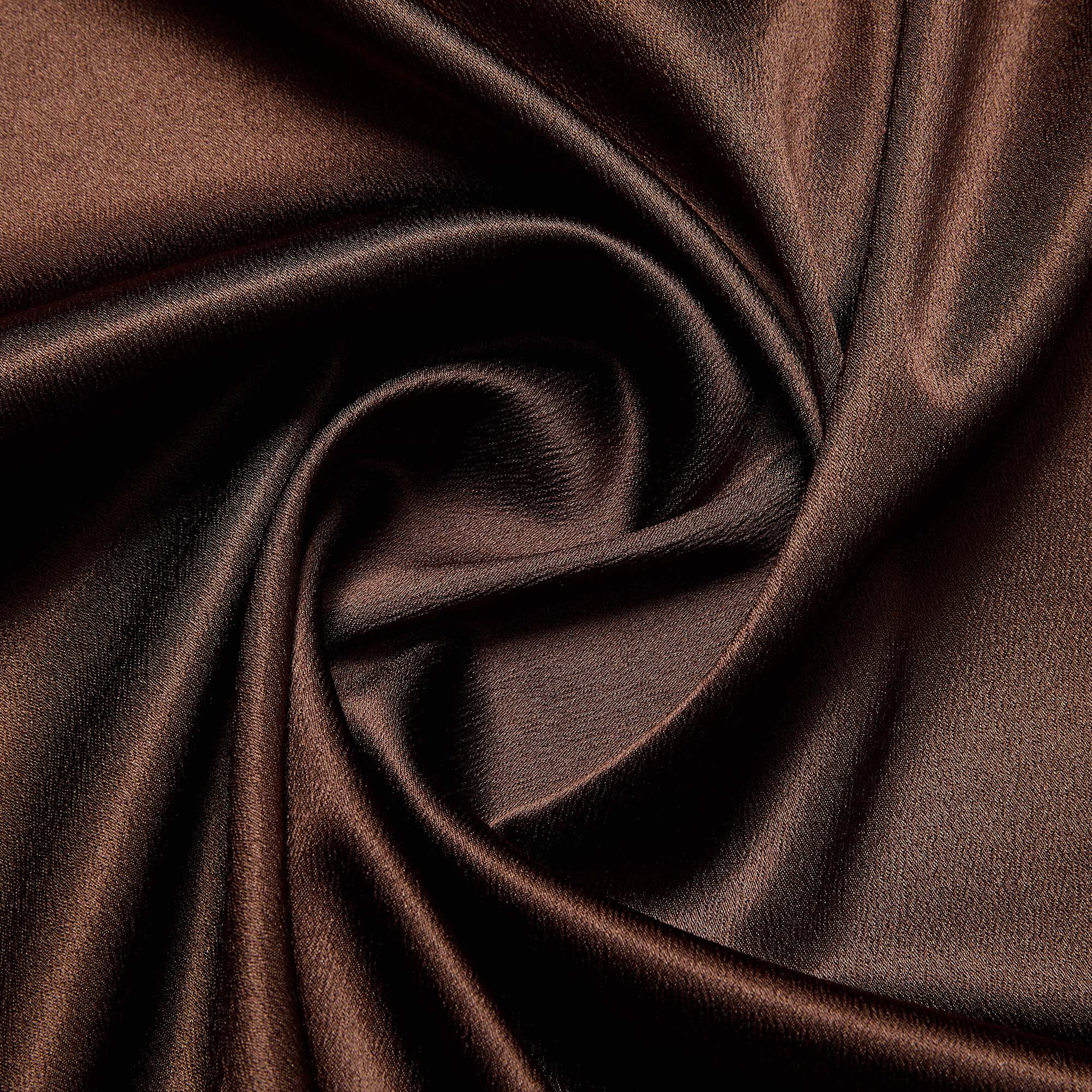 Zelouf Solid Ria Crepe Satin , Sewing, DIY, Crafts Fabric by the Yard, Cocoa Mix, 50 Yard ...