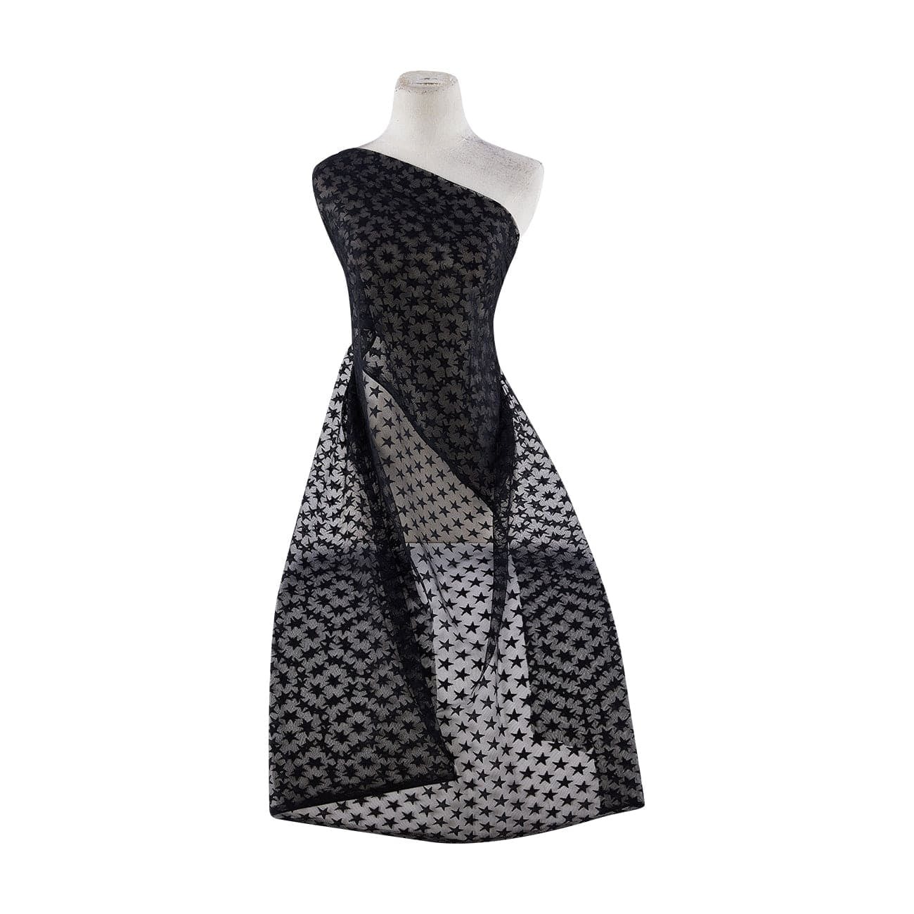 Zelouf Star Lace Dtm Fog Foil , Sewing, DIY, Crafts Fabric by the Yard ...