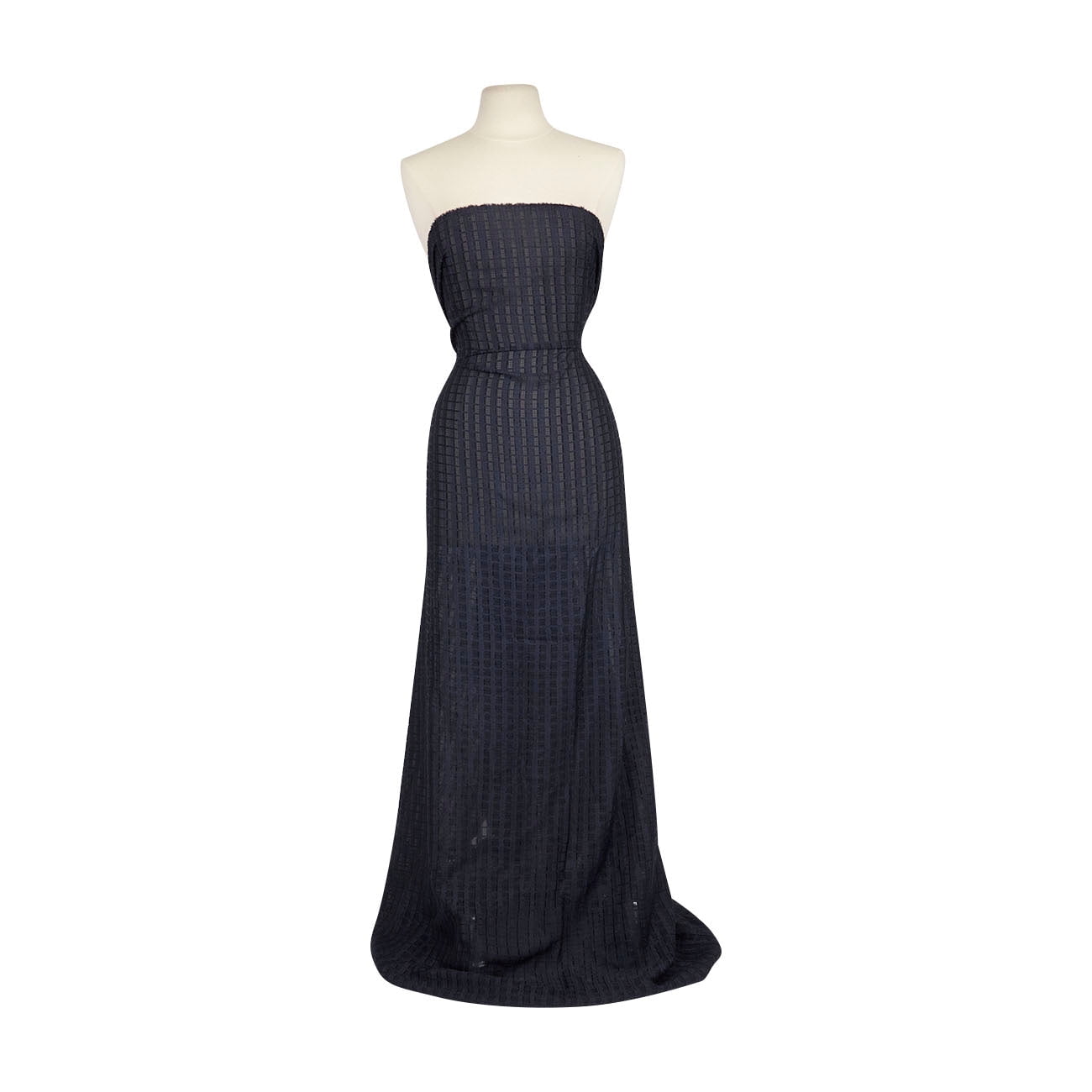 Zelouf Stella Windowpane Clip Chiffon , Sewing, DIY, Crafts Fabric by ...
