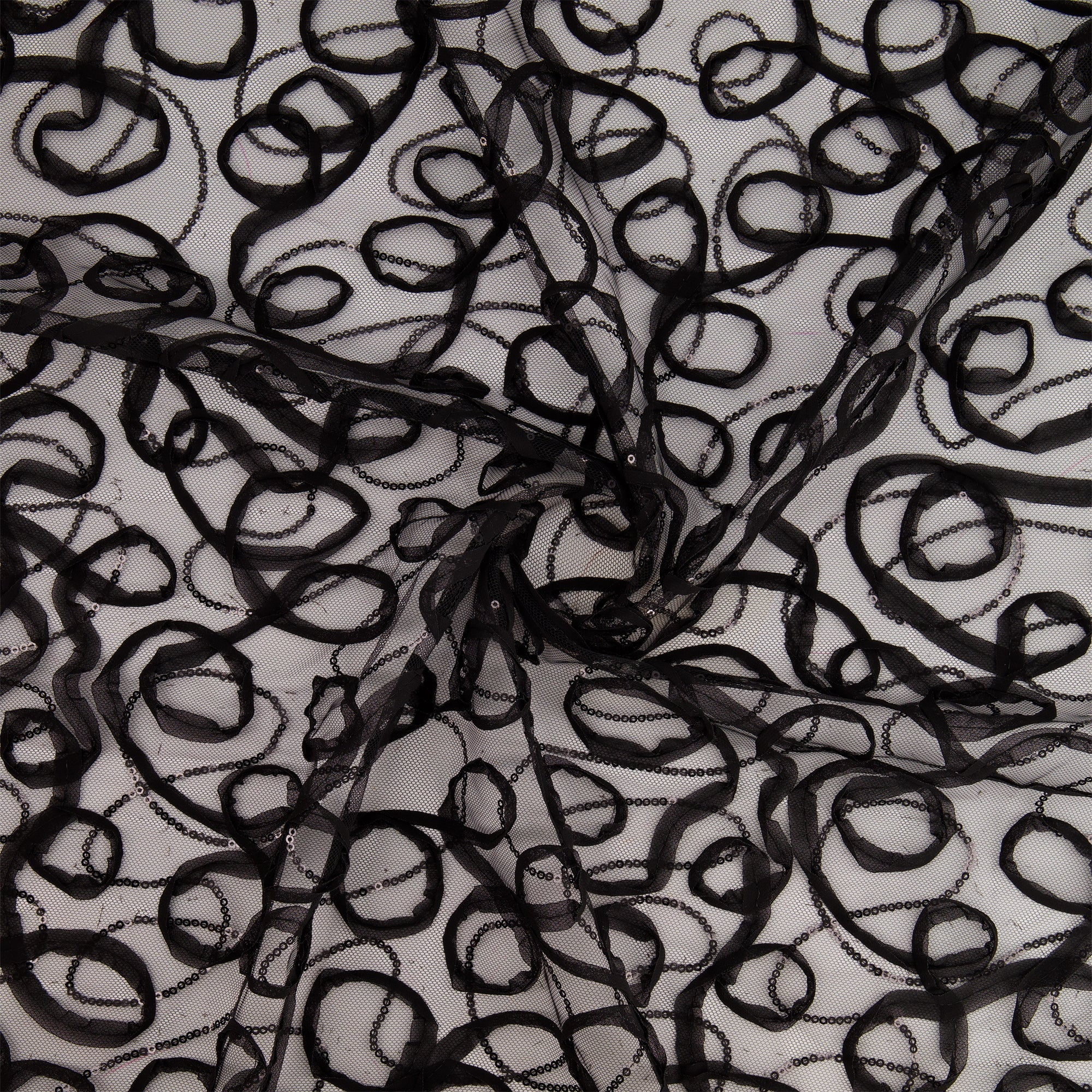 Zelouf Stephanie Soutache With Sequins On Mesh , Sewing, DIY, Crafts ...