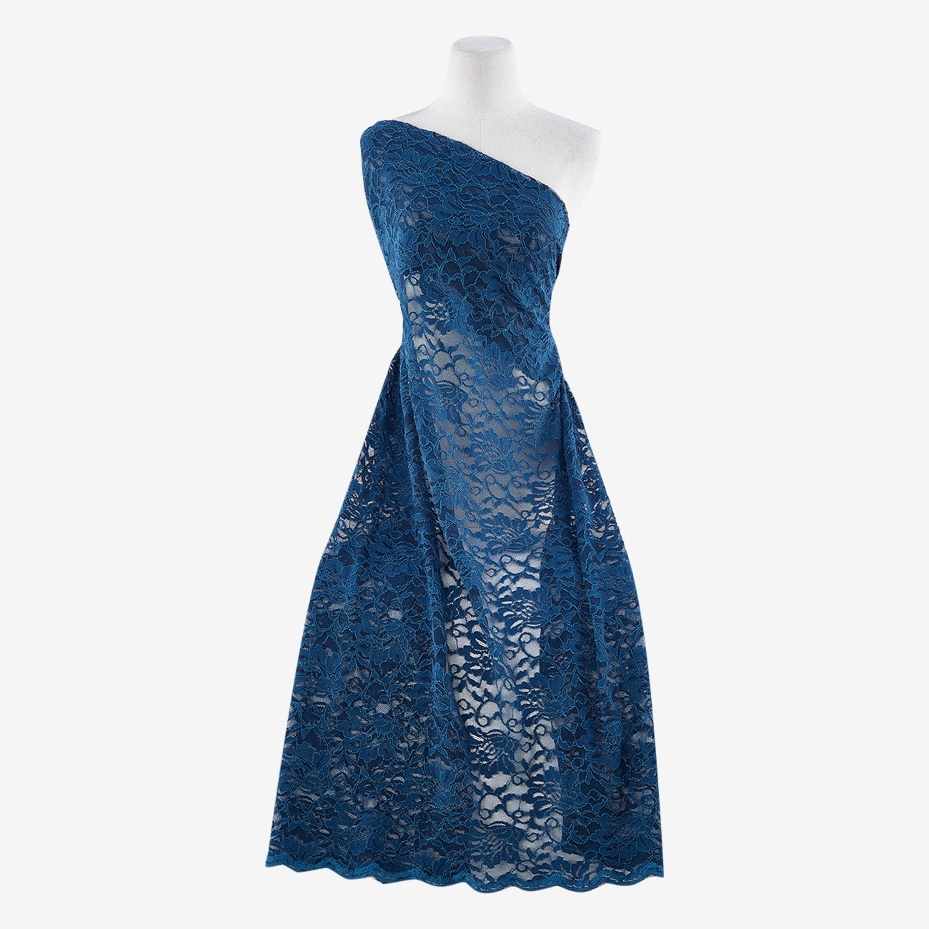 Zelouf Stretch Lace With Scallop , Sewing, DIY, Crafts Fabric by the ...