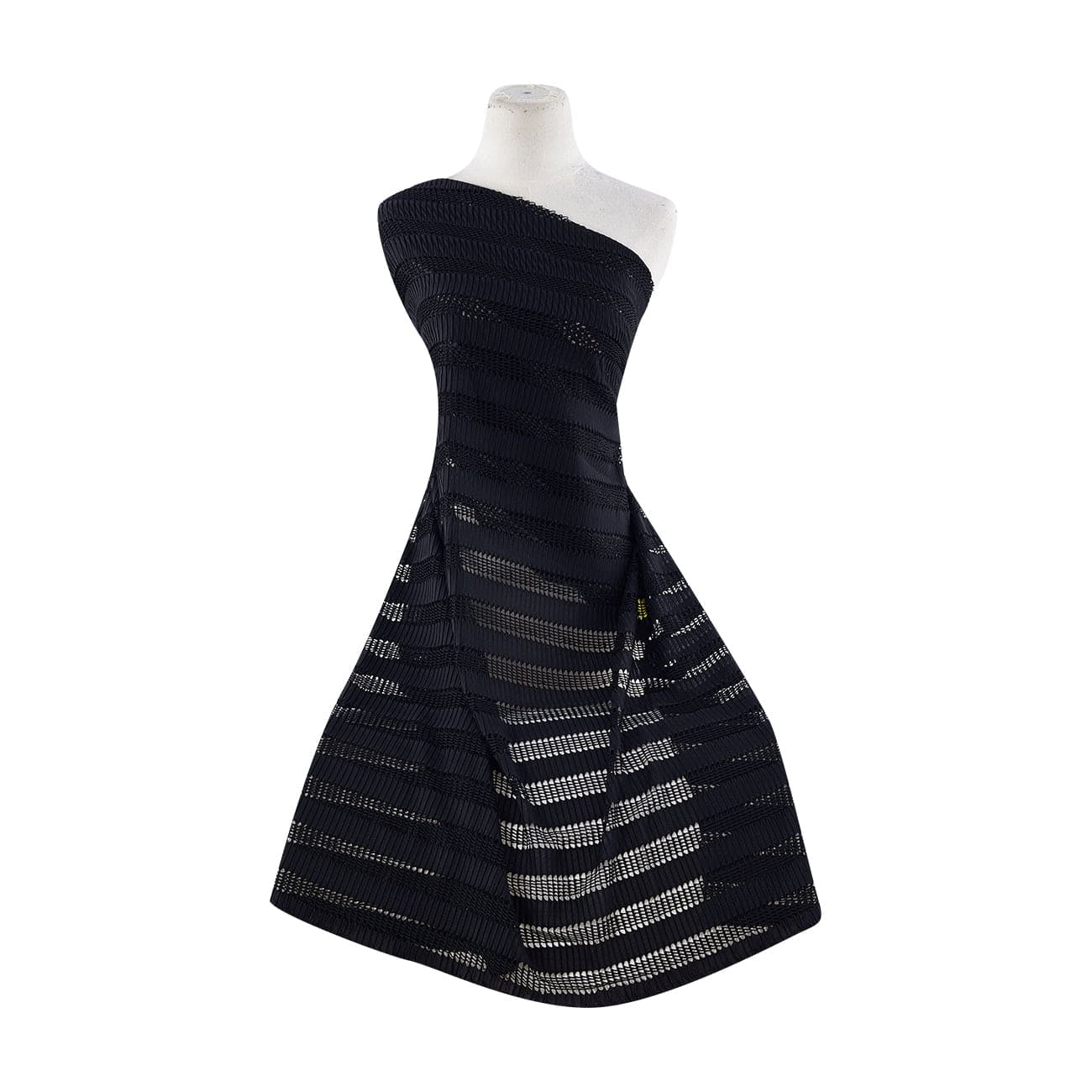 Zelouf Striped Netting , Sewing, DIY, Crafts Fabric by the Yard, Black ...