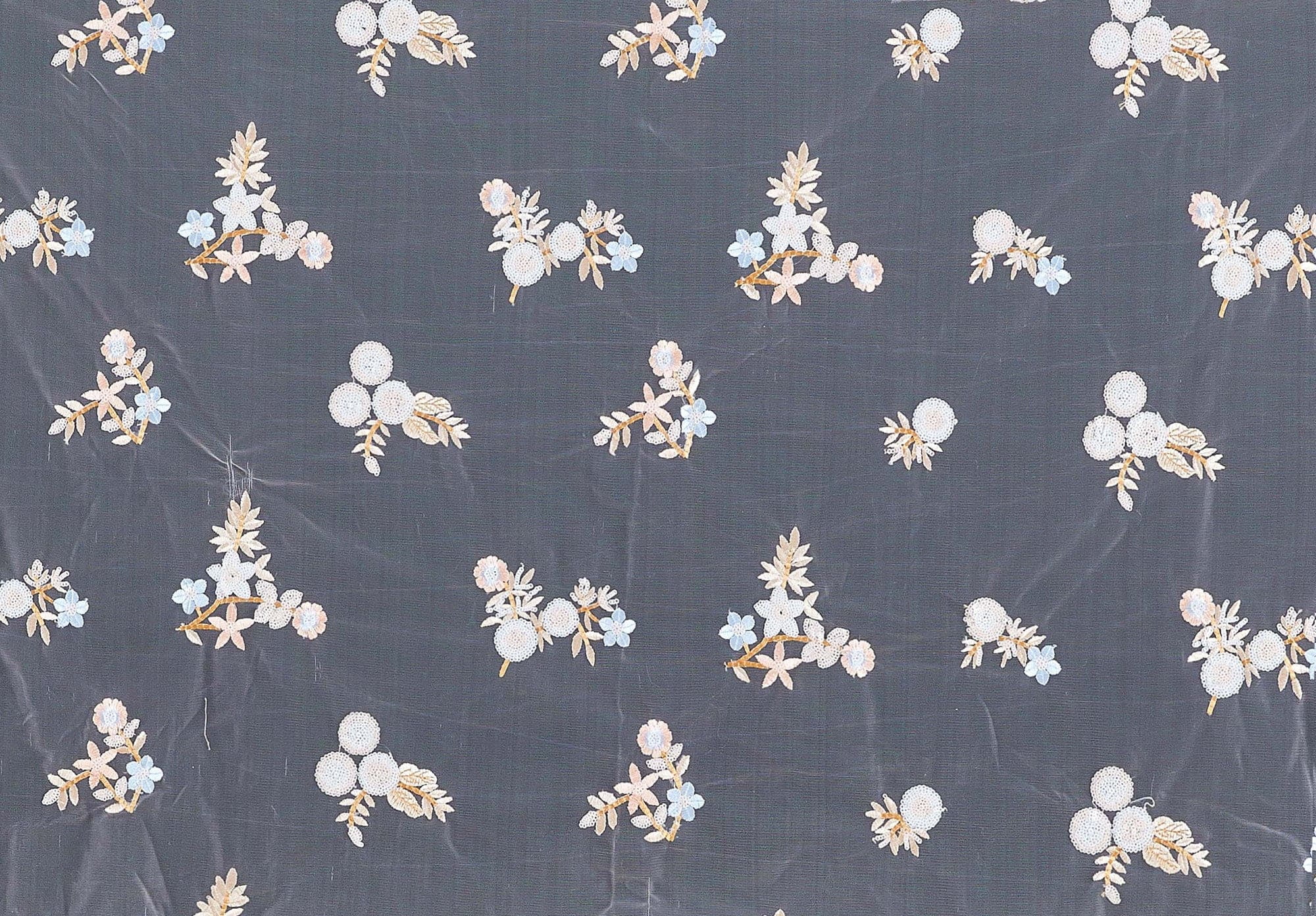 Zelouf Sundry Embroidery Sequins Mesh , Sewing, DIY, Crafts Fabric by ...