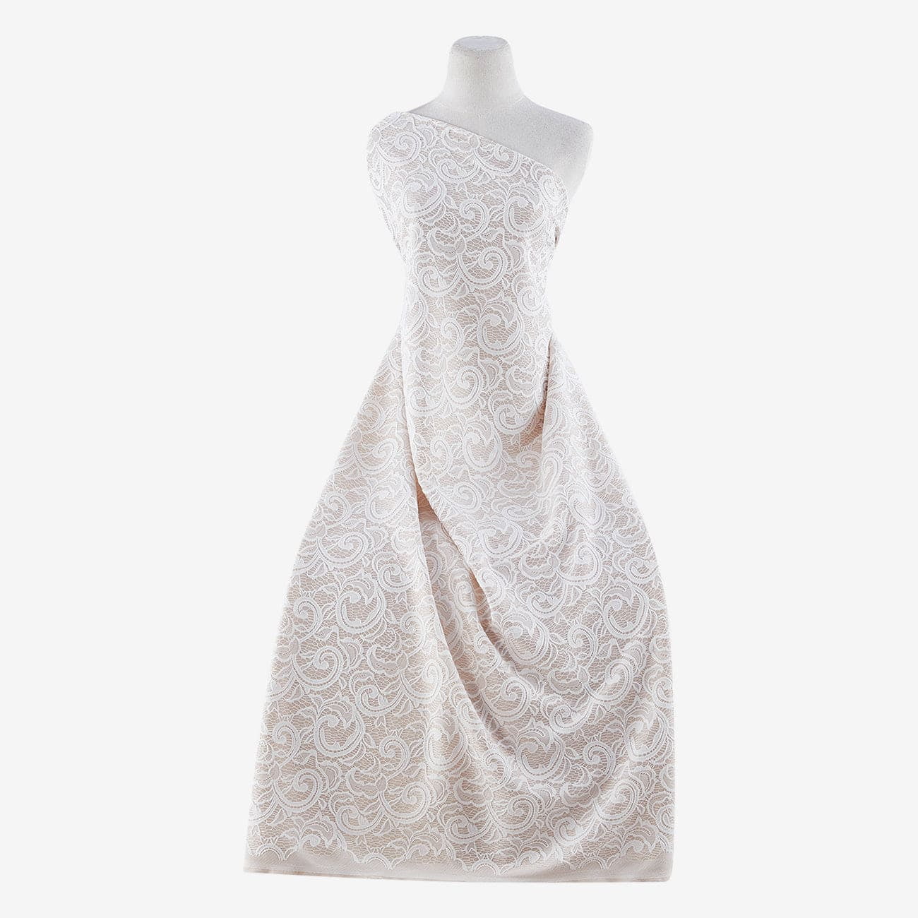 Zelouf Swirl Leaf Bonded Lace , Sewing, DIY, Crafts Fabric by the Yard ...