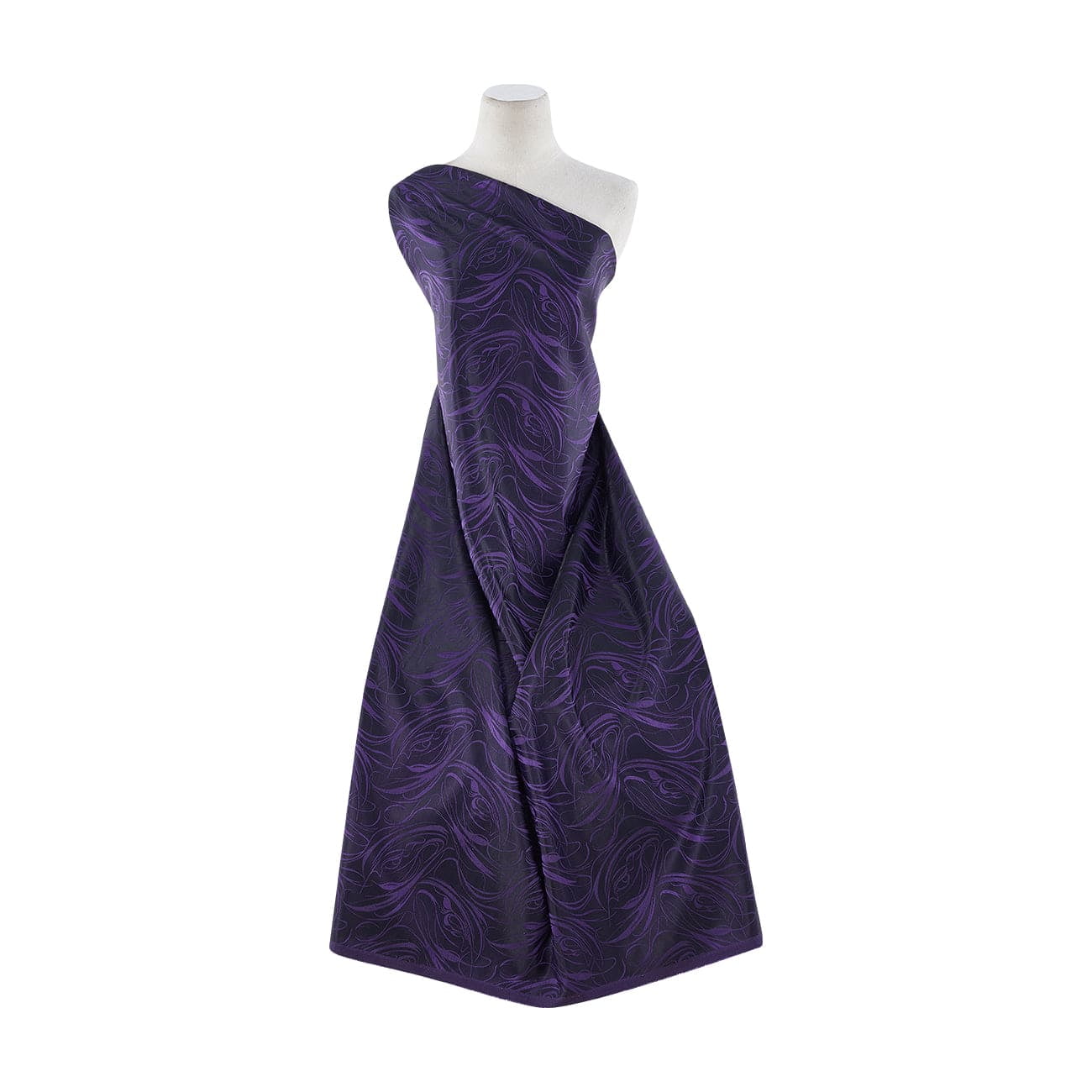 Zelouf Swirly Wave Line Jacquard On Shantung , Sewing, DIY, Crafts ...