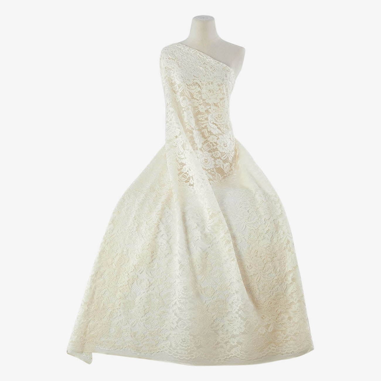 Zelouf Tasha Floral Lace , Sewing, DIY, Crafts Fabric by the Yard, Ivory Muse, 7 Yard - Walmart.com