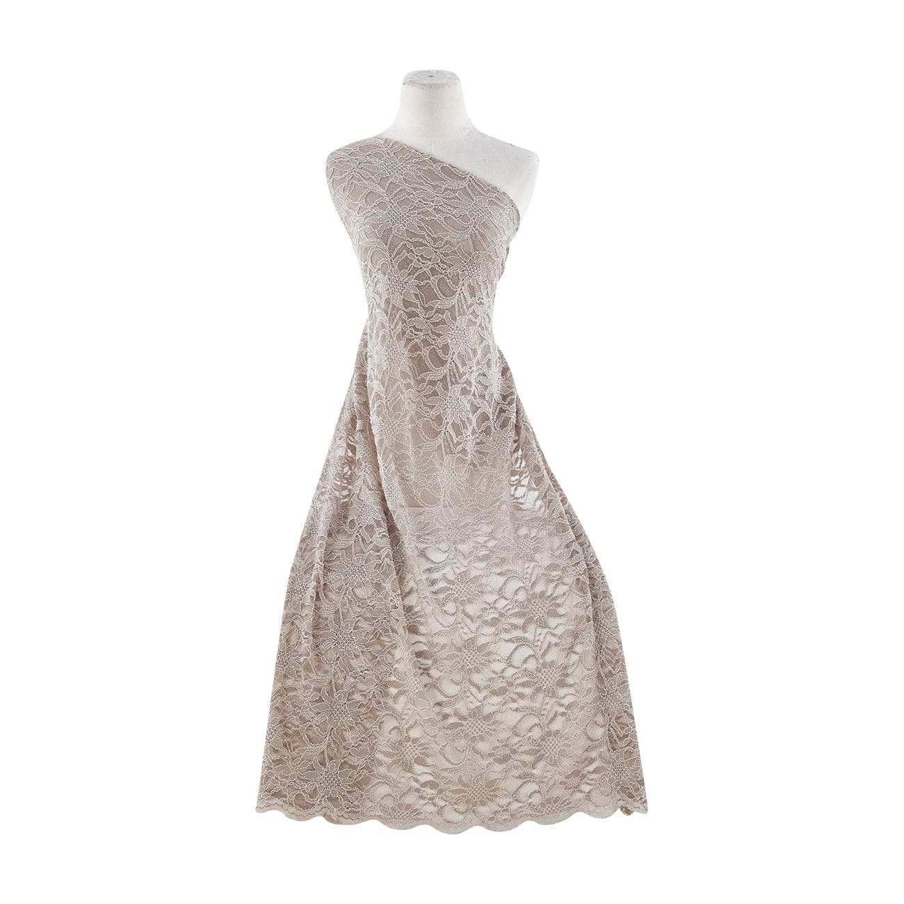 Zelouf Tonal Stretch Lace W/ Scallop W/ Mini Glitter , Sewing, DIY ...