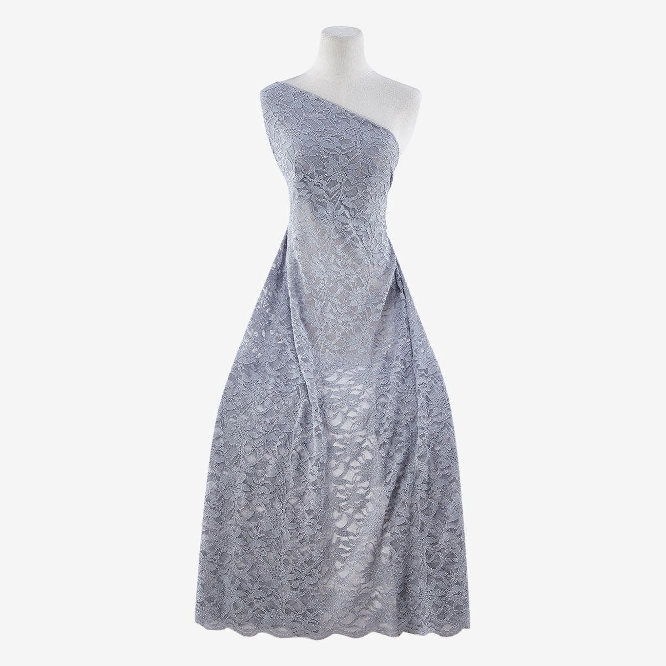 Zelouf Tonal Stretch Scallop Glitter Lace , Sewing, DIY, Crafts Fabric ...