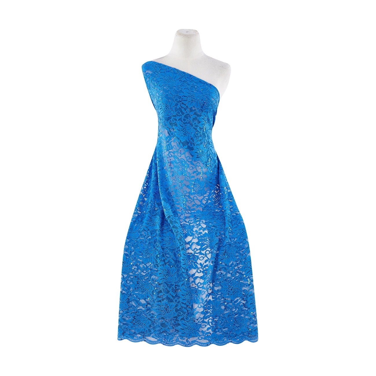Zelouf Trans Scallop Stretch Lace , Sewing, DIY, Crafts Fabric by the ...