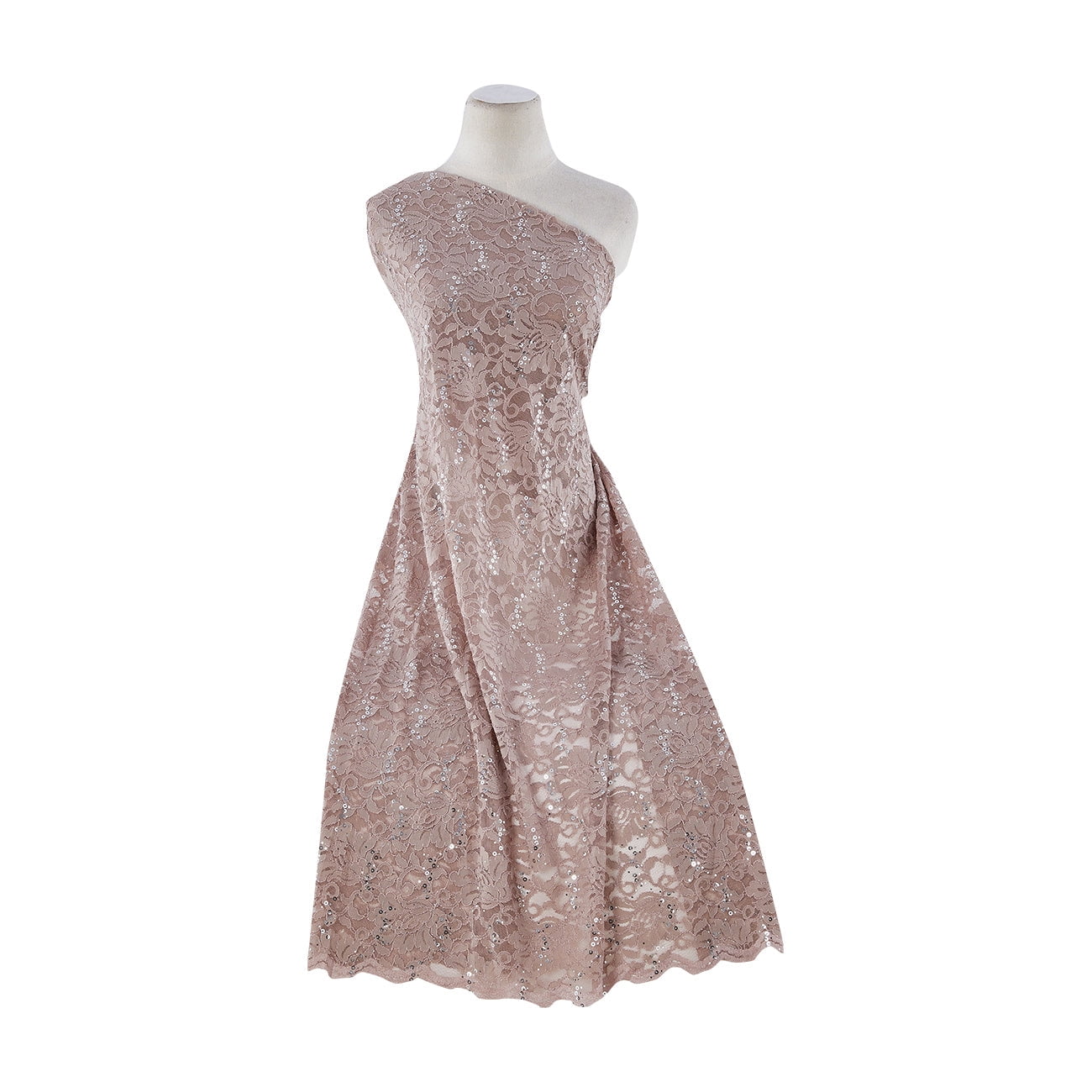 Zelouf Trans Scallop Stretch Lace , Sewing, DIY, Crafts Fabric by the ...