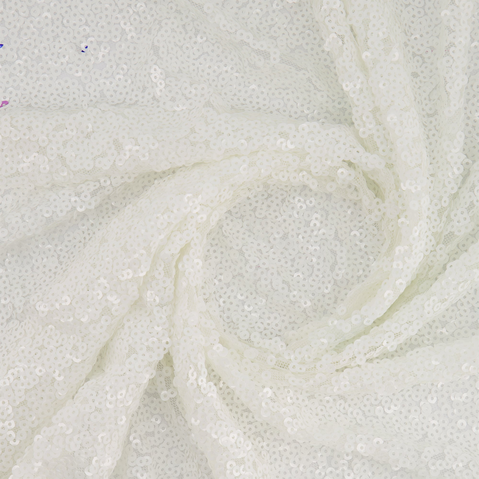 Zelouf Tula Faceted All Over Sequin Mesh , Sewing, DIY, Crafts Fabric ...