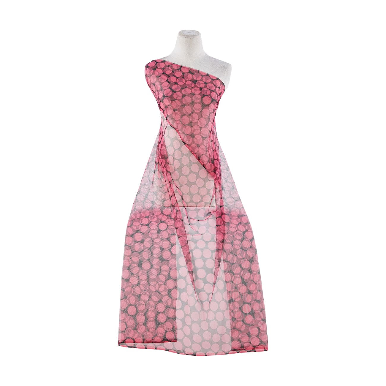 Zelouf Tule With Discharge Dot , Sewing, DIY, Crafts Fabric by the Yard ...