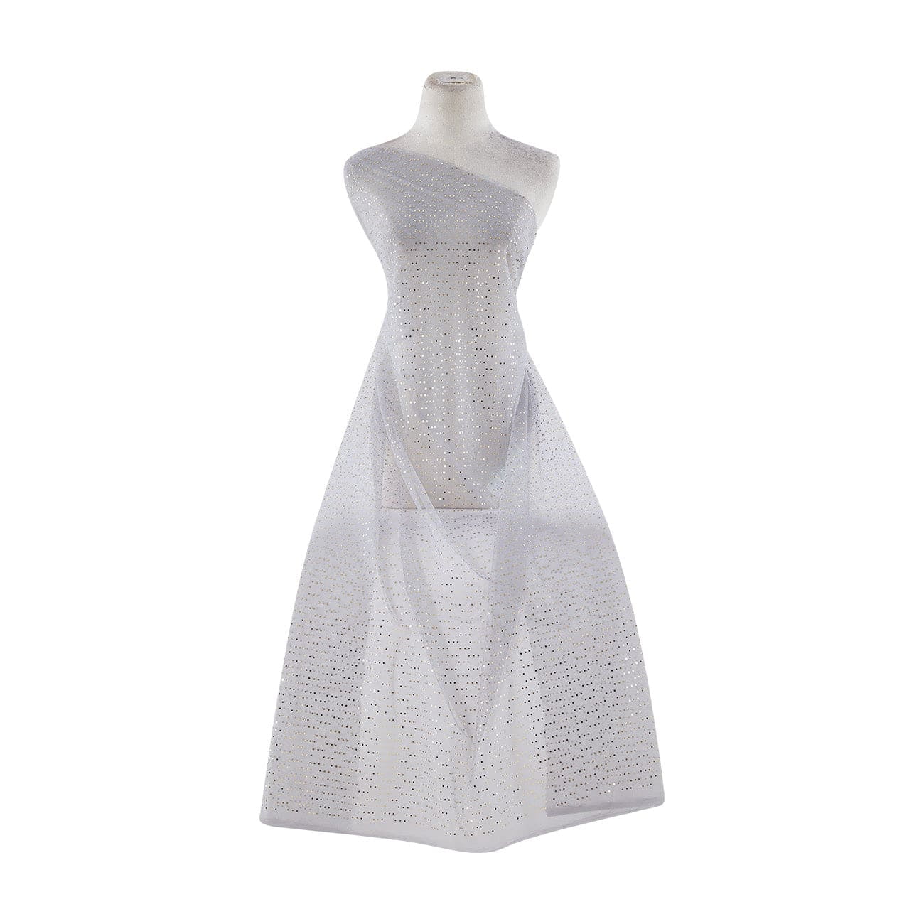 Zelouf Tulle With Simple Dot Trans , Sewing, DIY, Crafts Fabric by the ...