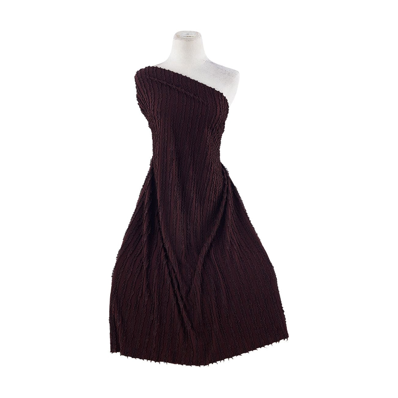 Zelouf Tuxedo Ruffle Knit , Sewing, DIY, Crafts Fabric by the Yard ...